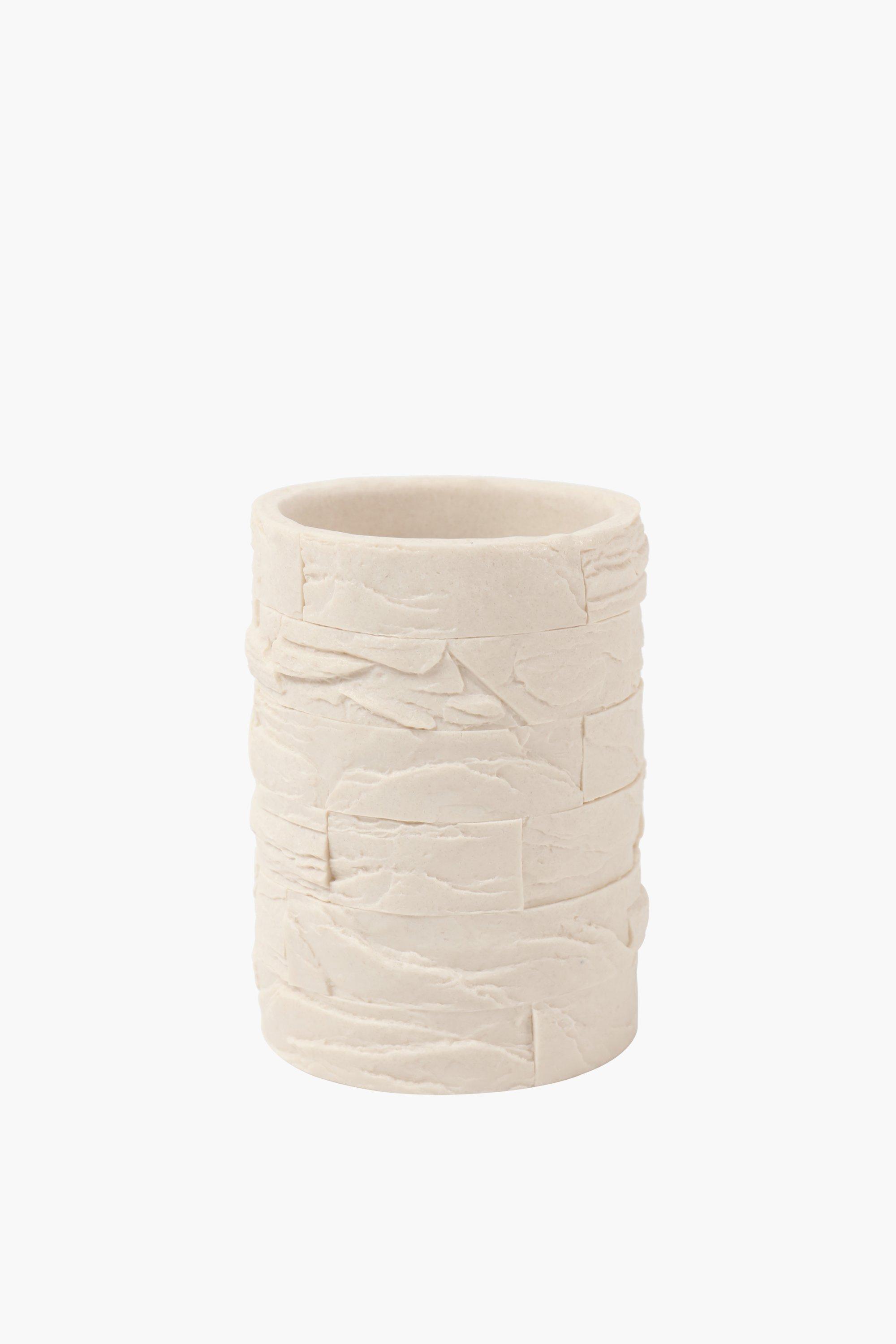 Polyresin Tiled Bath Tumbler