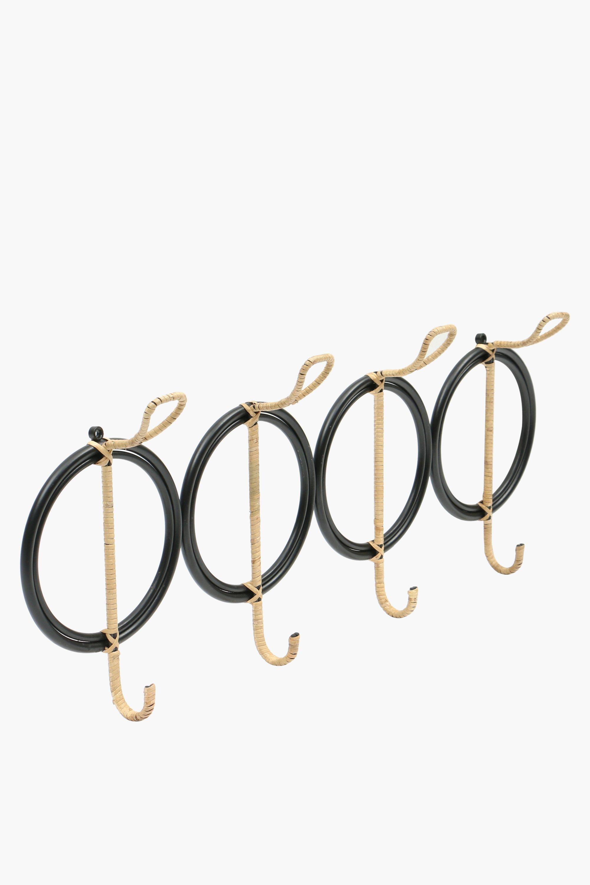 Rattan Circle Hooks, 60cm