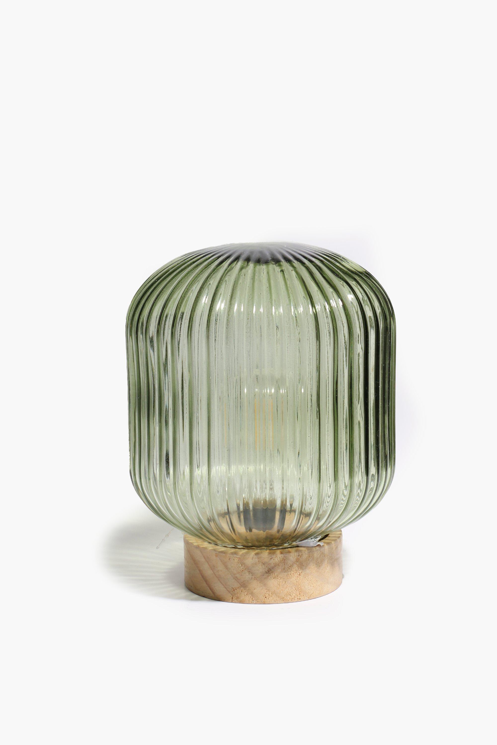 Ribbed Bulb Glass Led Lamp