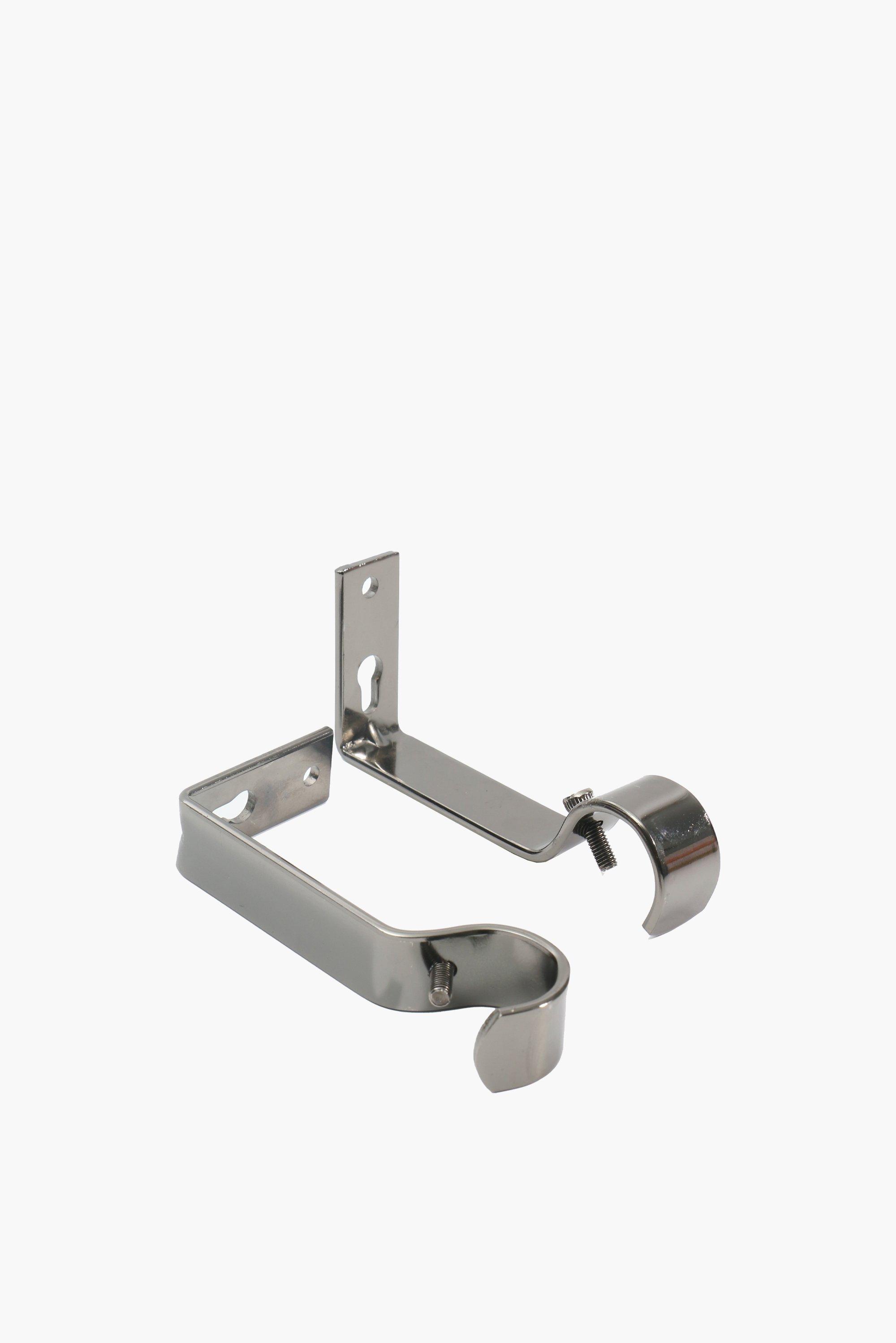 2 Pack Metal Brackets, 25mm