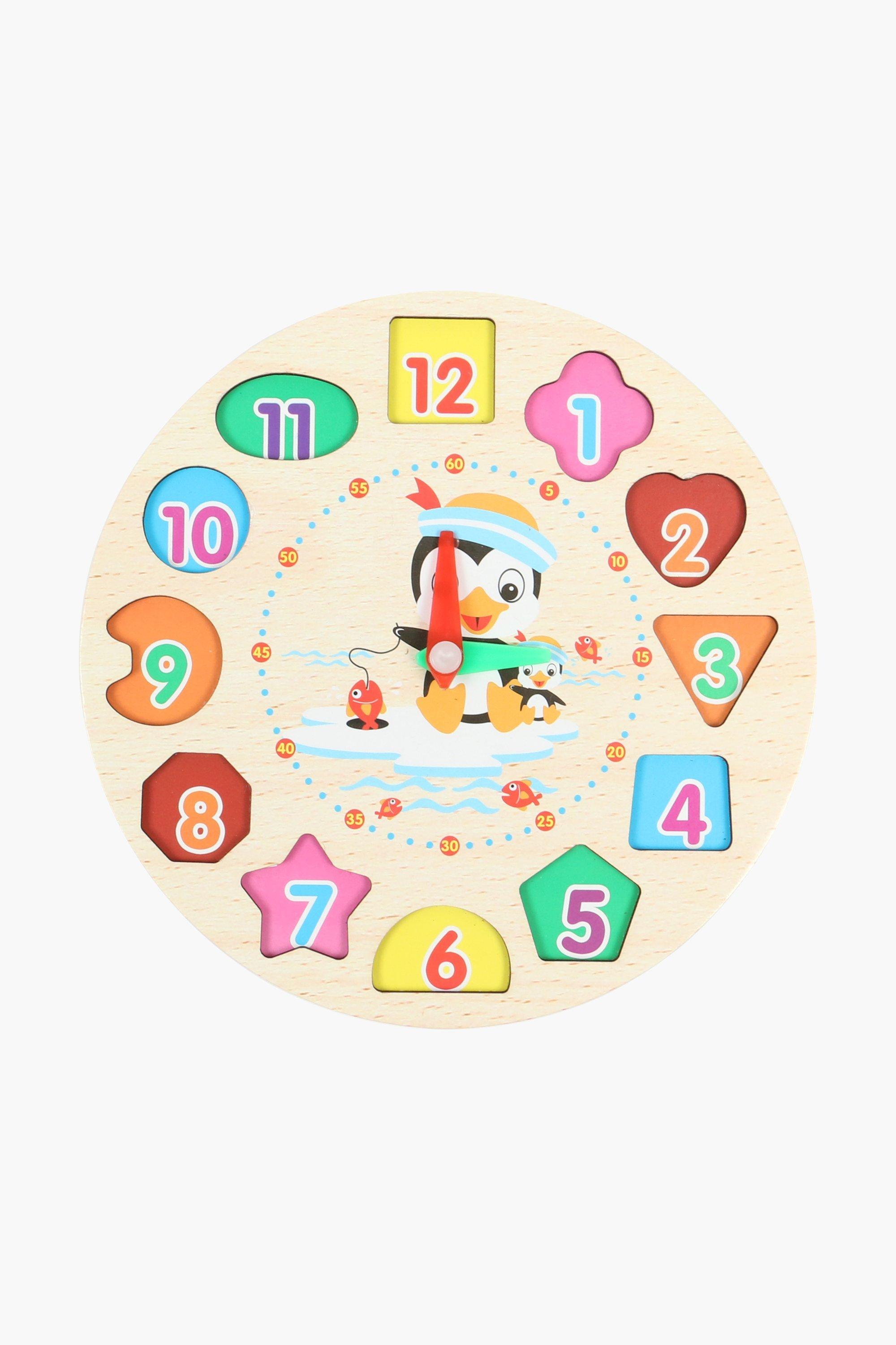 Wooden Learning Clock