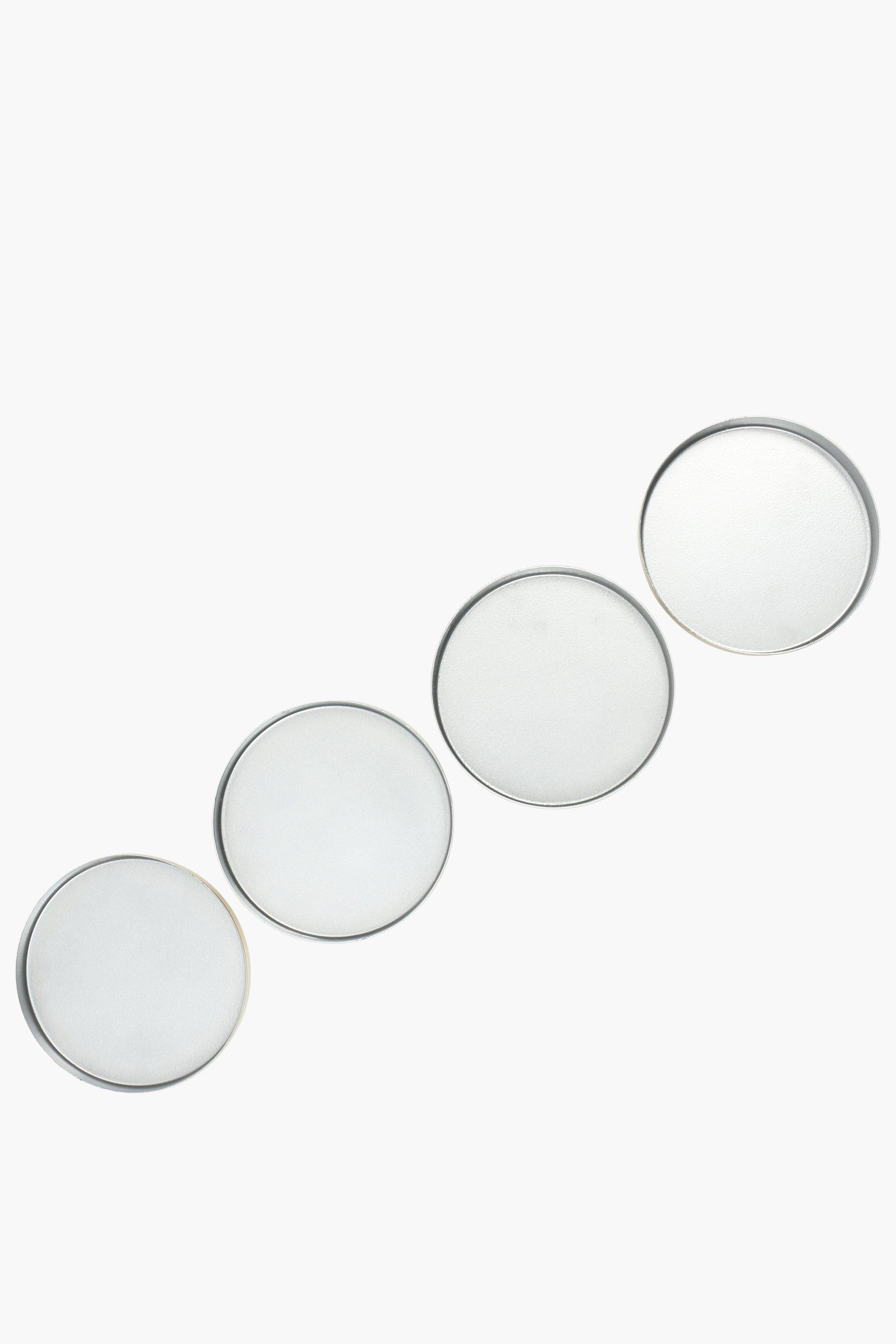 4 Pack Metal Coasters