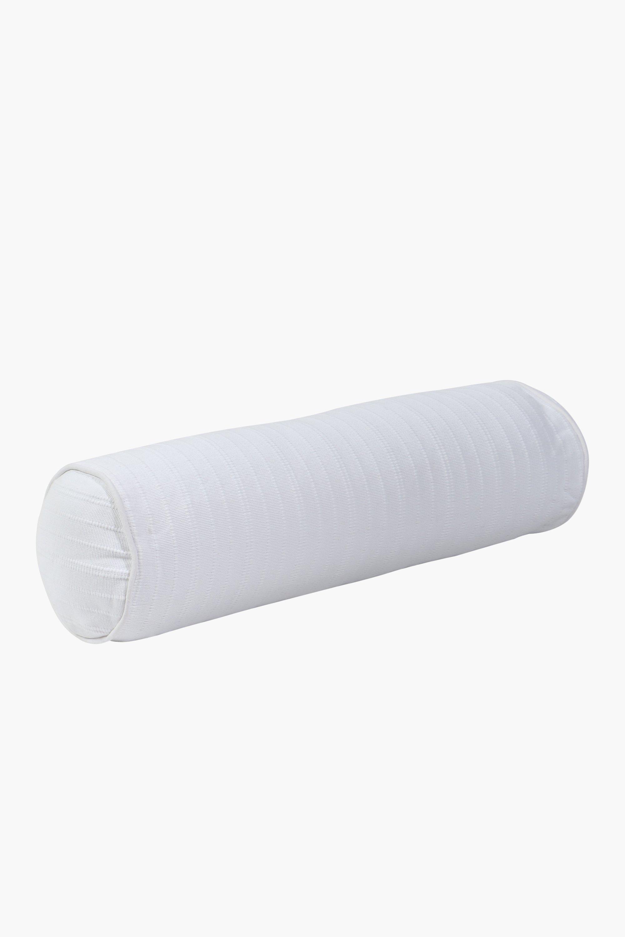 Dobby Textured Cotton Piped Bolster