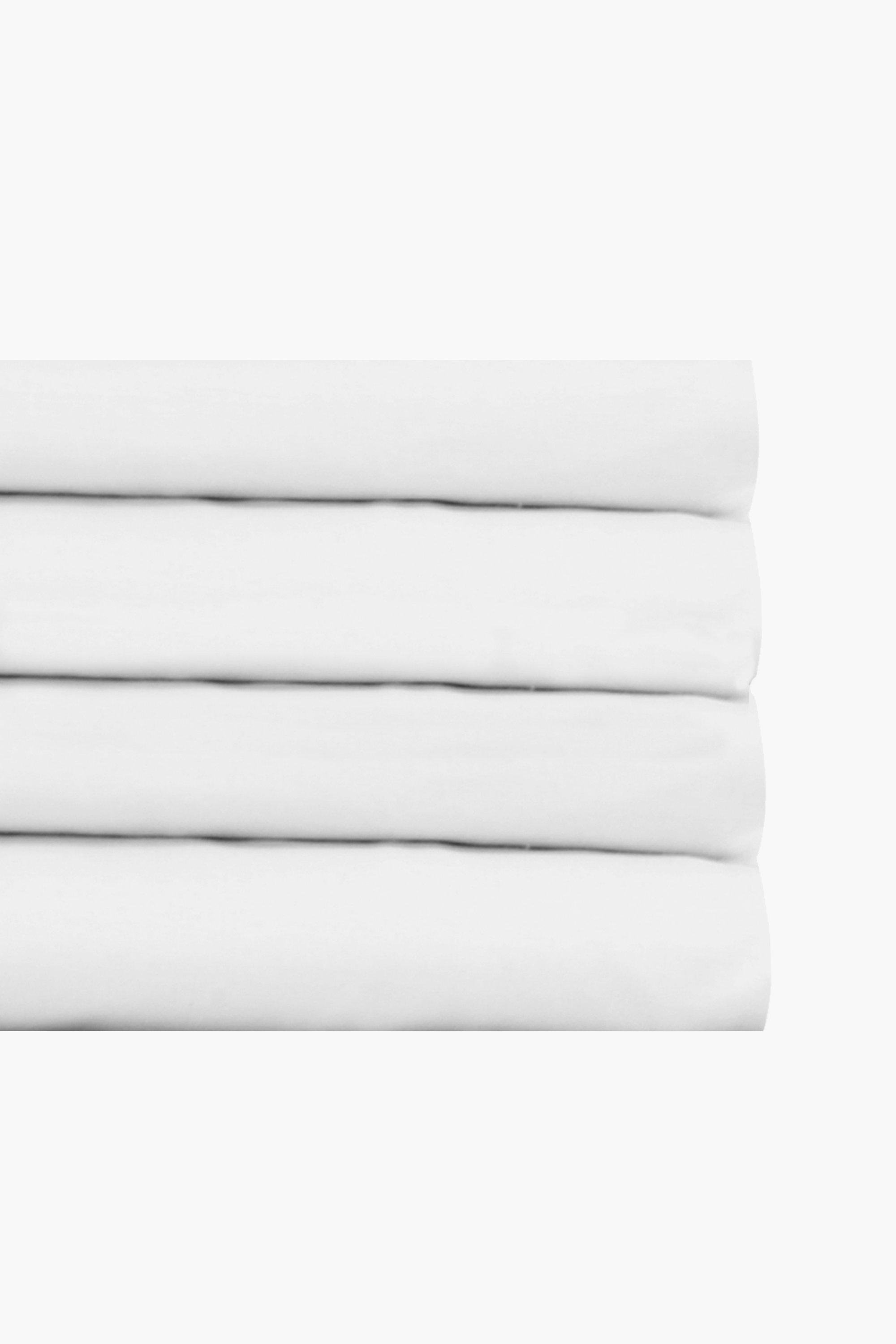 144 Thread Count Polycotton Fitted Sheet, Standard