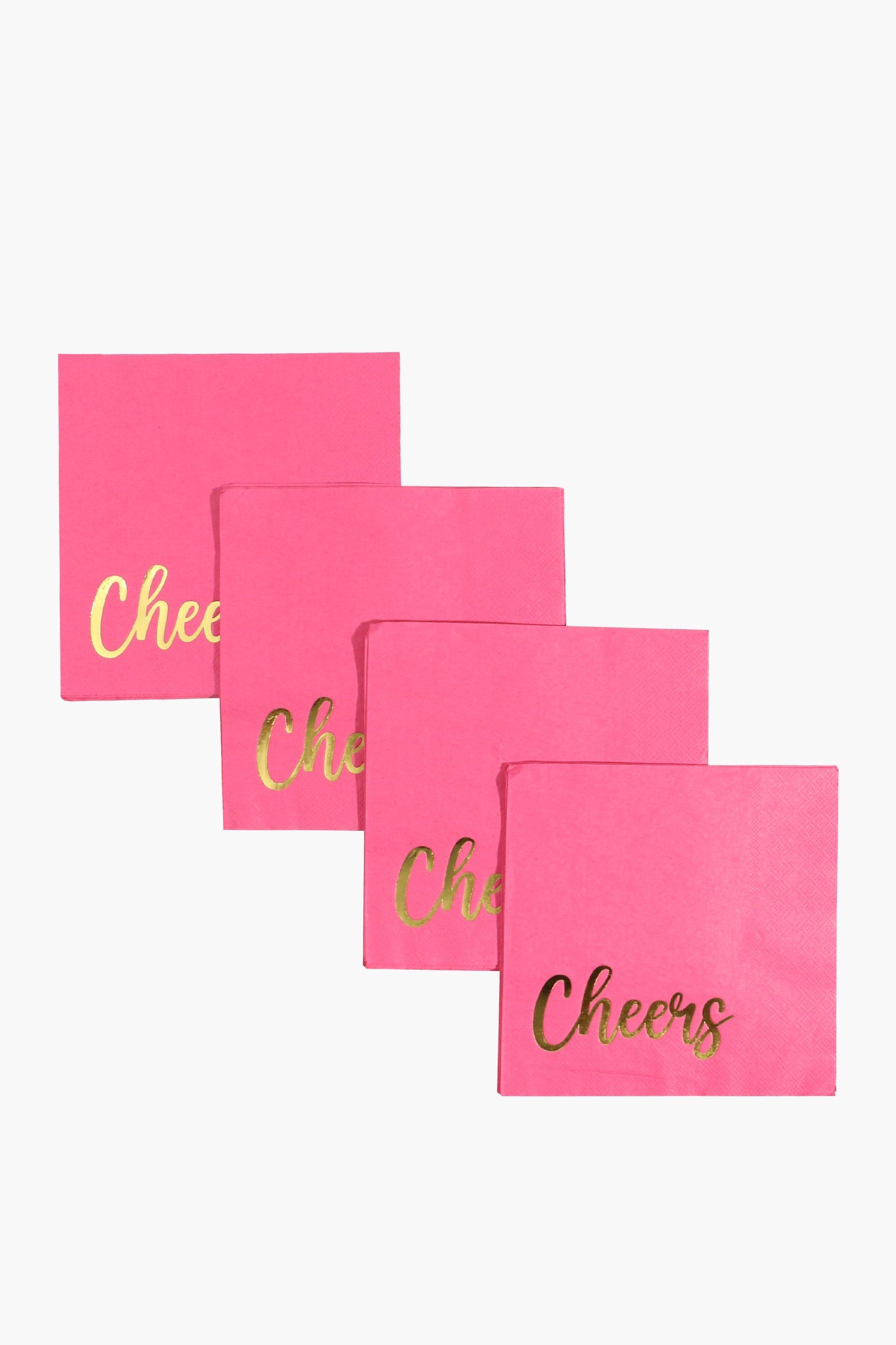 20 Pack Party Foil Serviettes