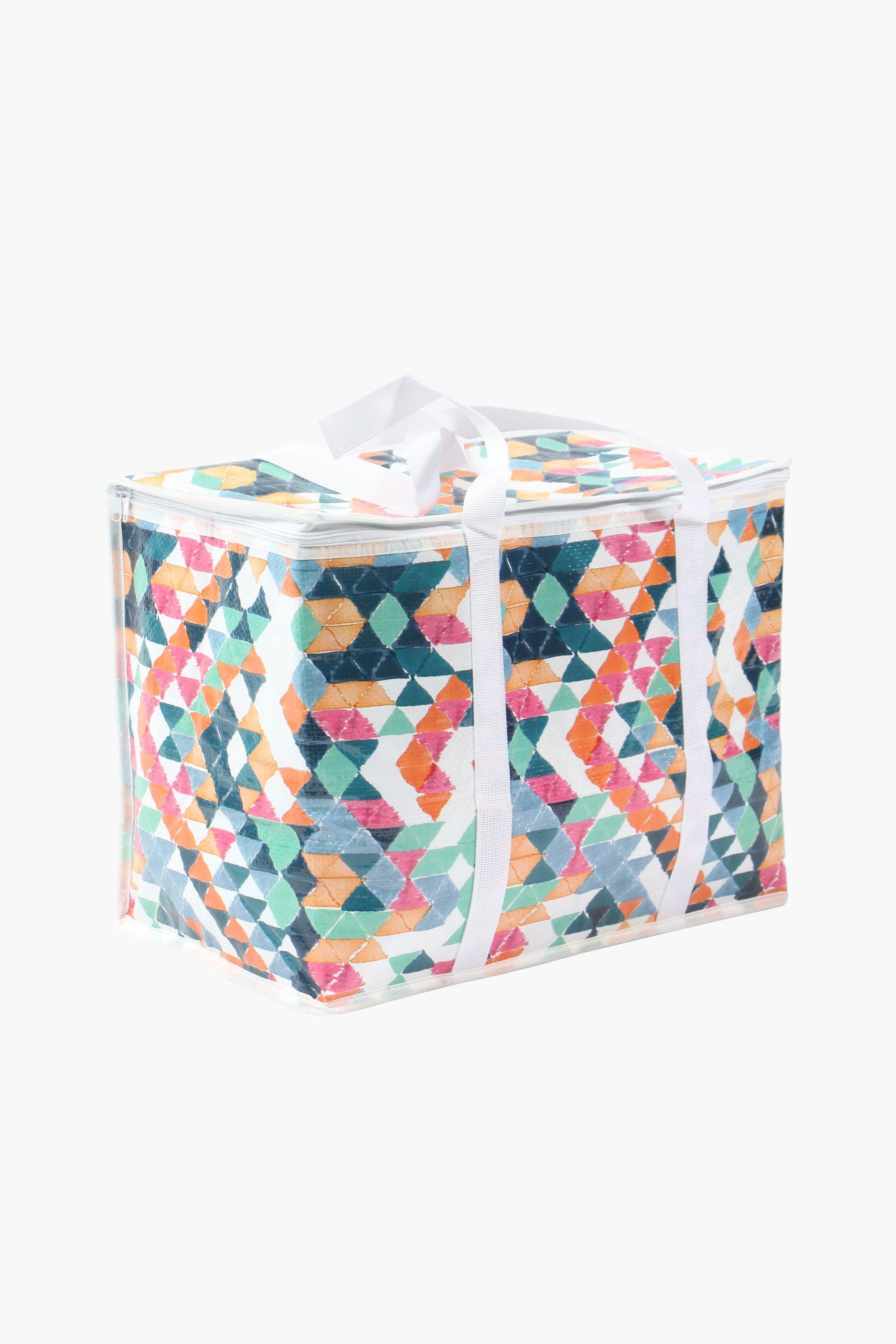 Geometric Cooler Bag, Large
