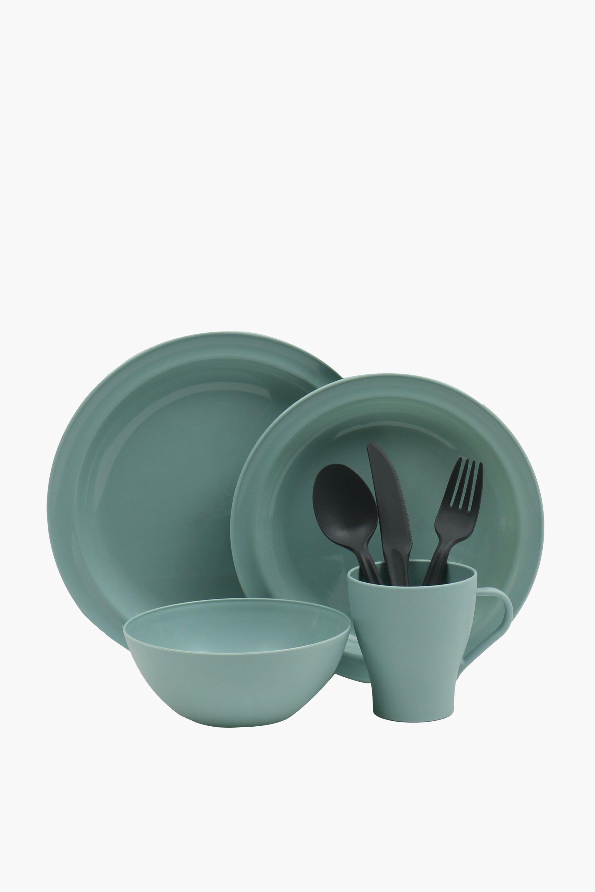 28 Piece Evo Plastic Dining Set