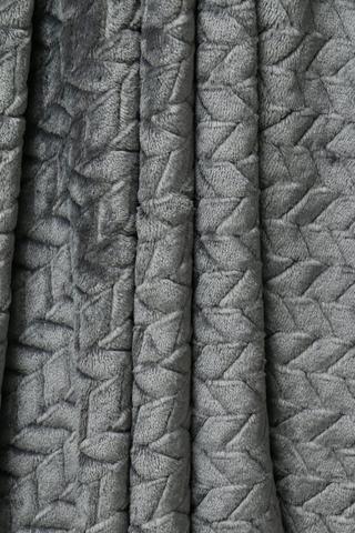 Flannel Jacquard Blanket, 180x200cm