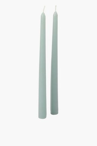 2 Pack Dinner Candles, 20cm
