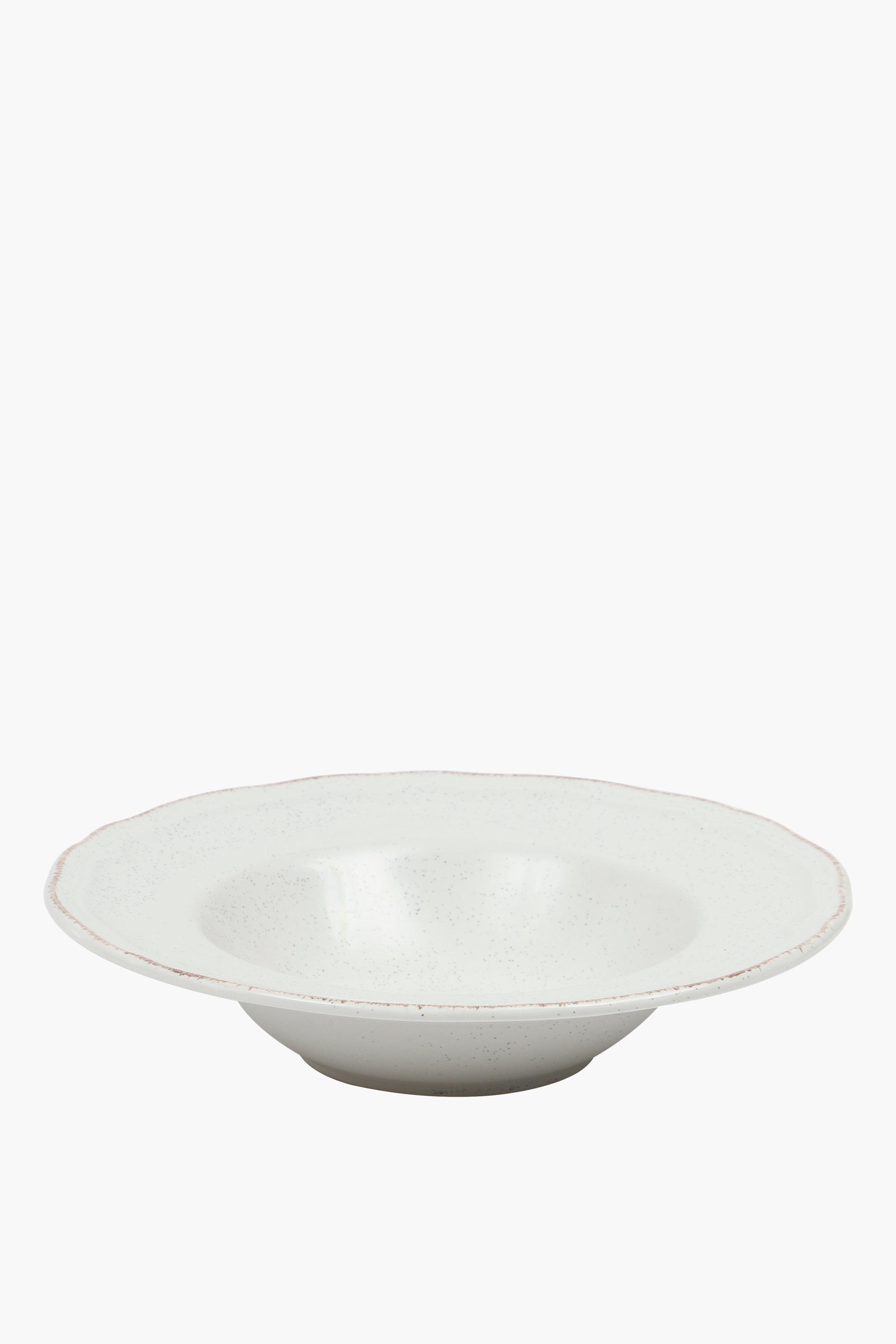 Stoneware Decal Bowl