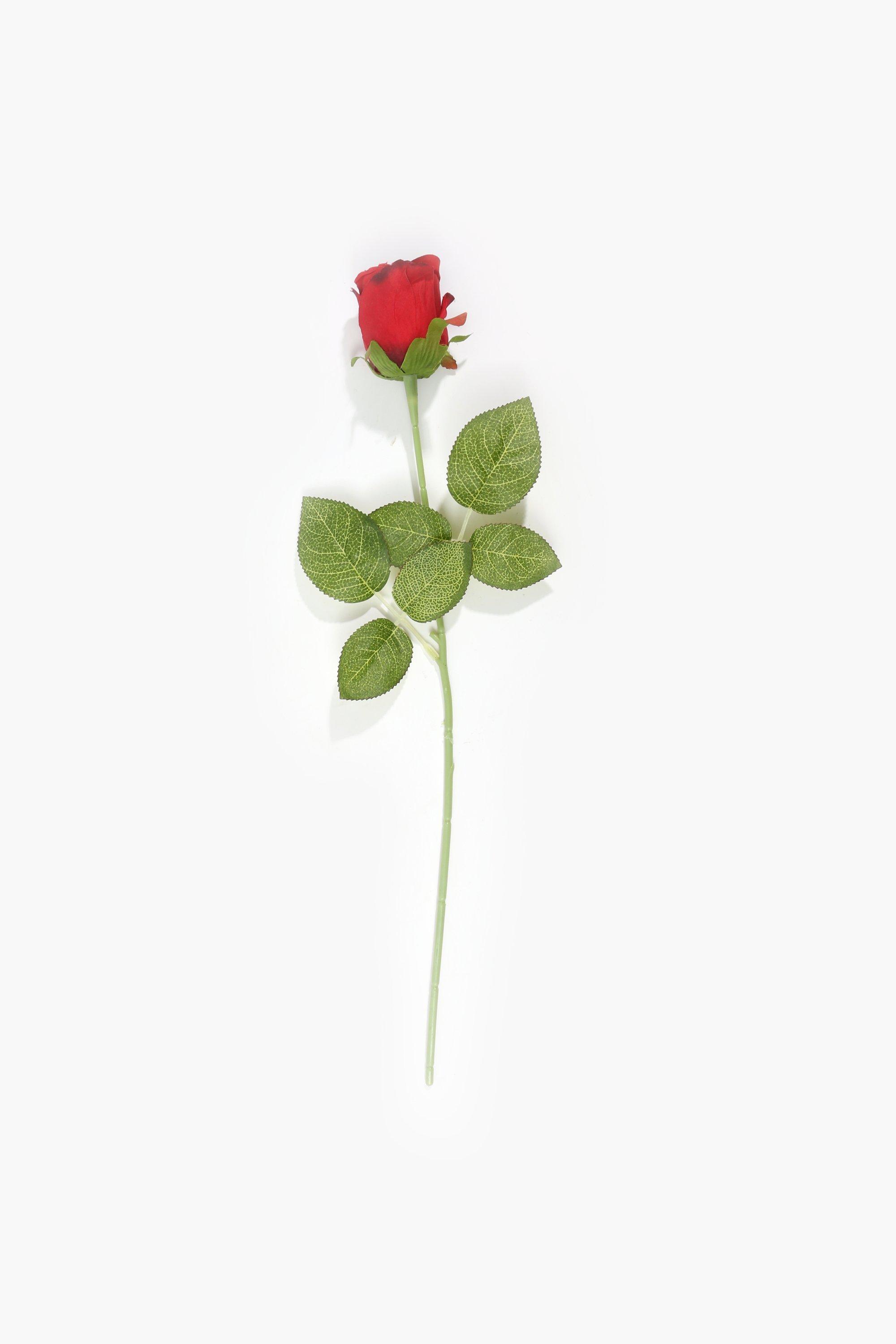 Rose Bud Single Stem, 45cm