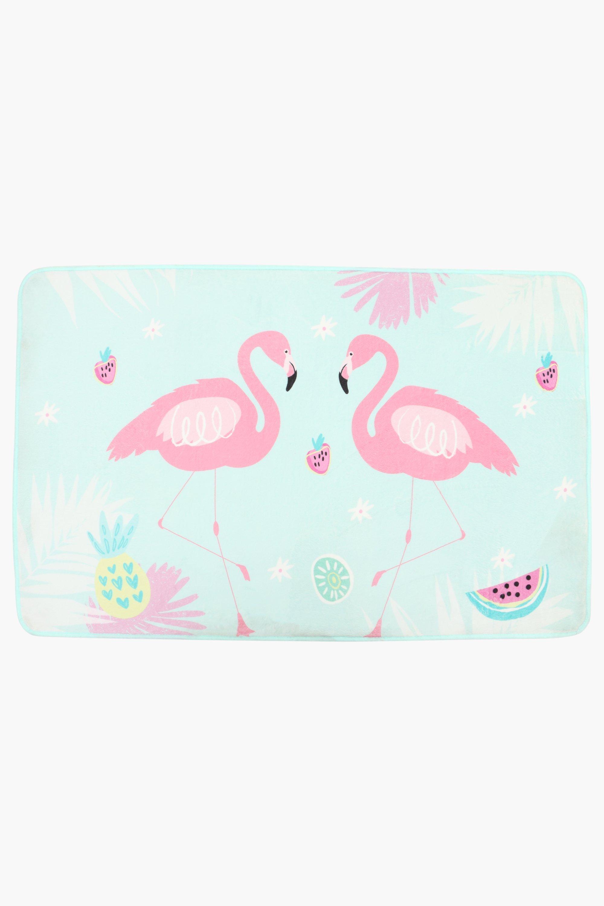 Printed Lyla Flannel Rug, 70x110cm