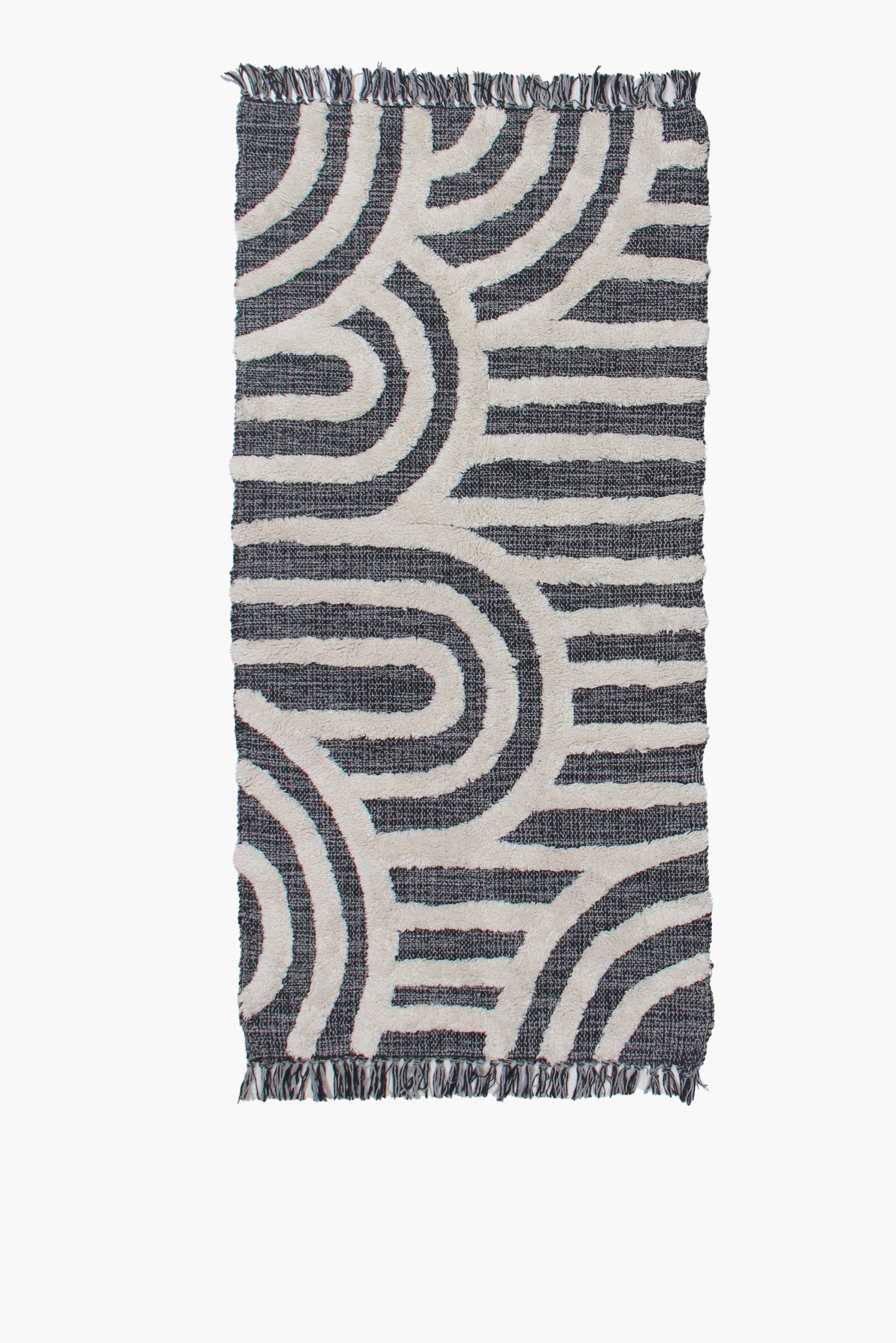 Jacquard Mingle Arch Rug, 70x140cm