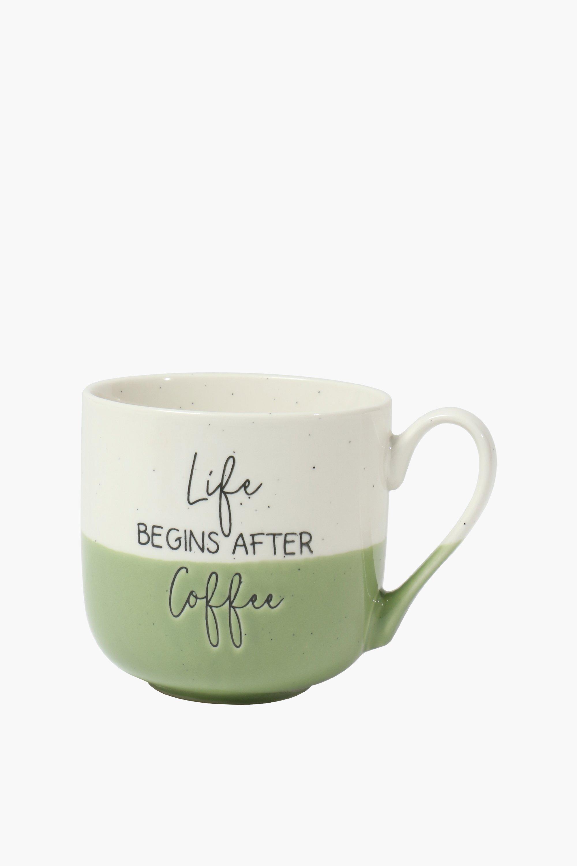 Two Tone Script Mug