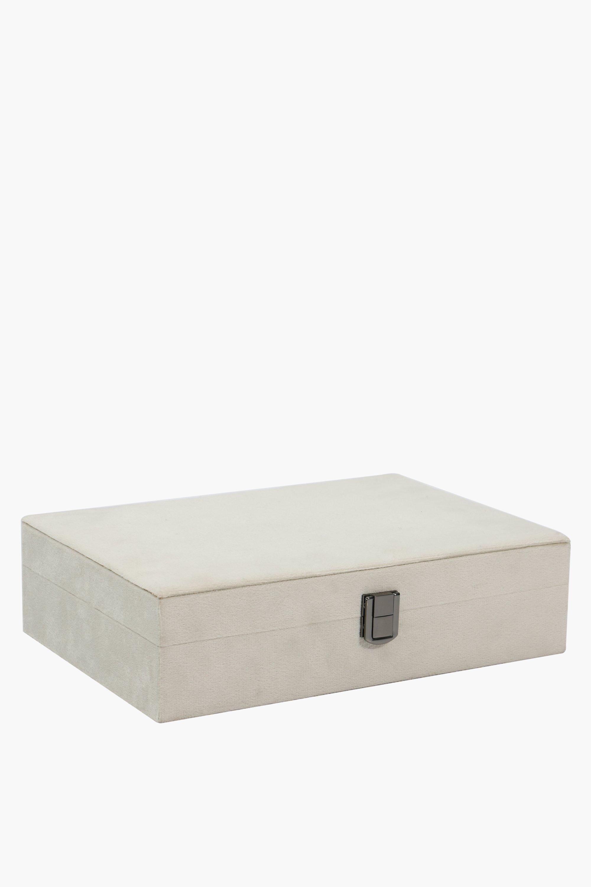 Velvet Jewellery Box, 27x19cm
