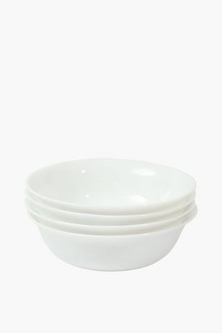 4 Pack Aria Glass Bowls