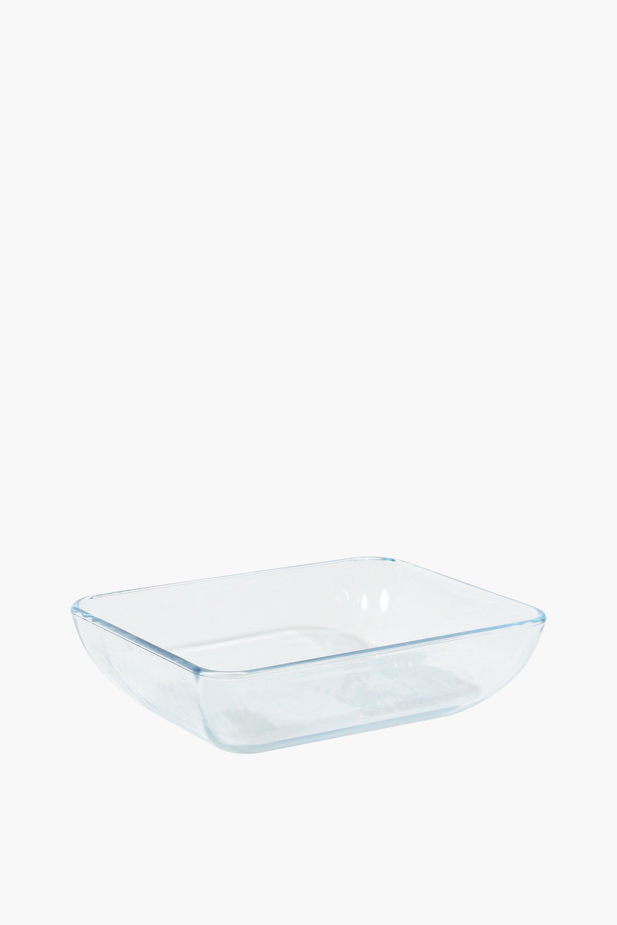 Pyrex Rectangle Glass Bowl, 1,3l