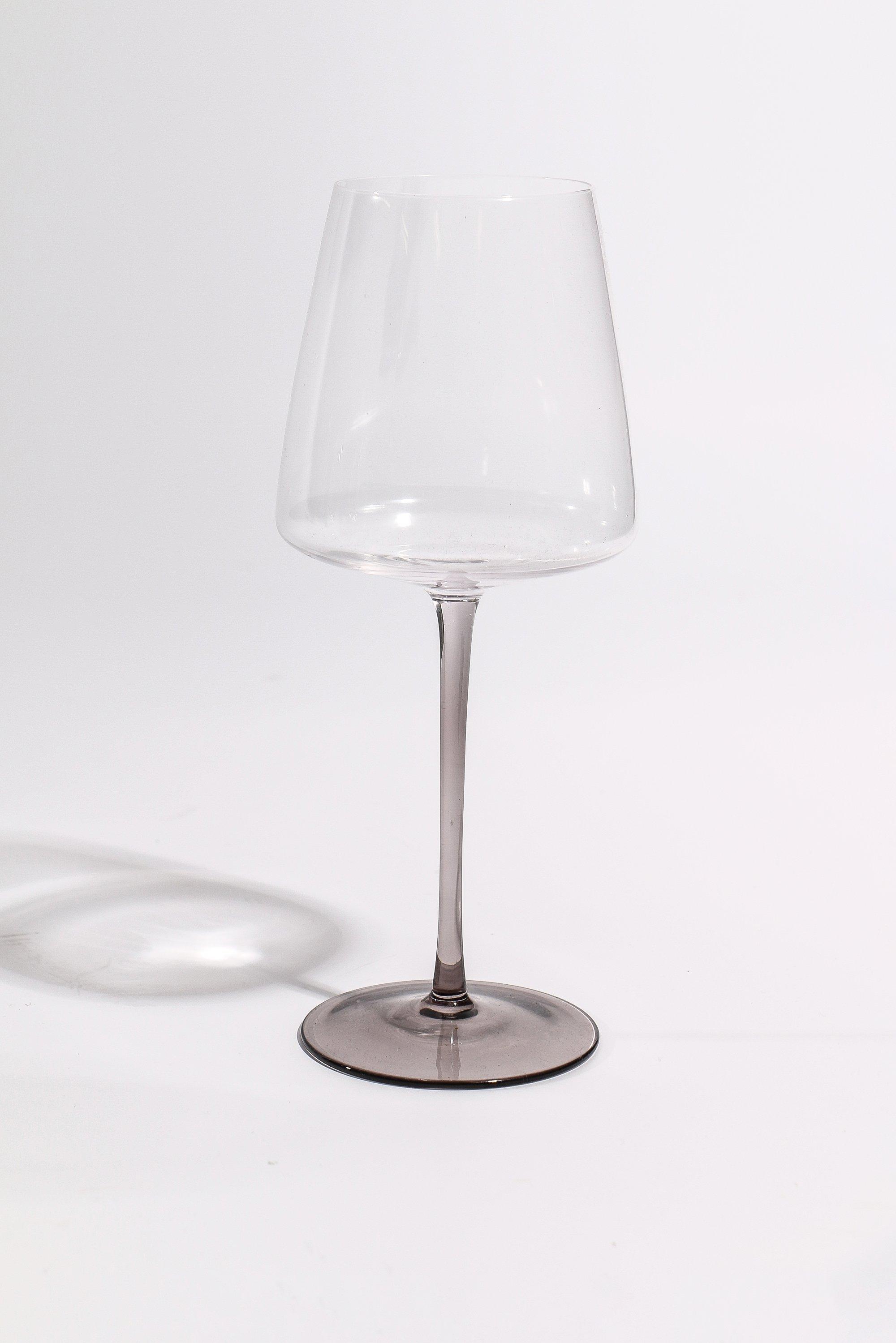 Two Tone Stemmed Wine Glass