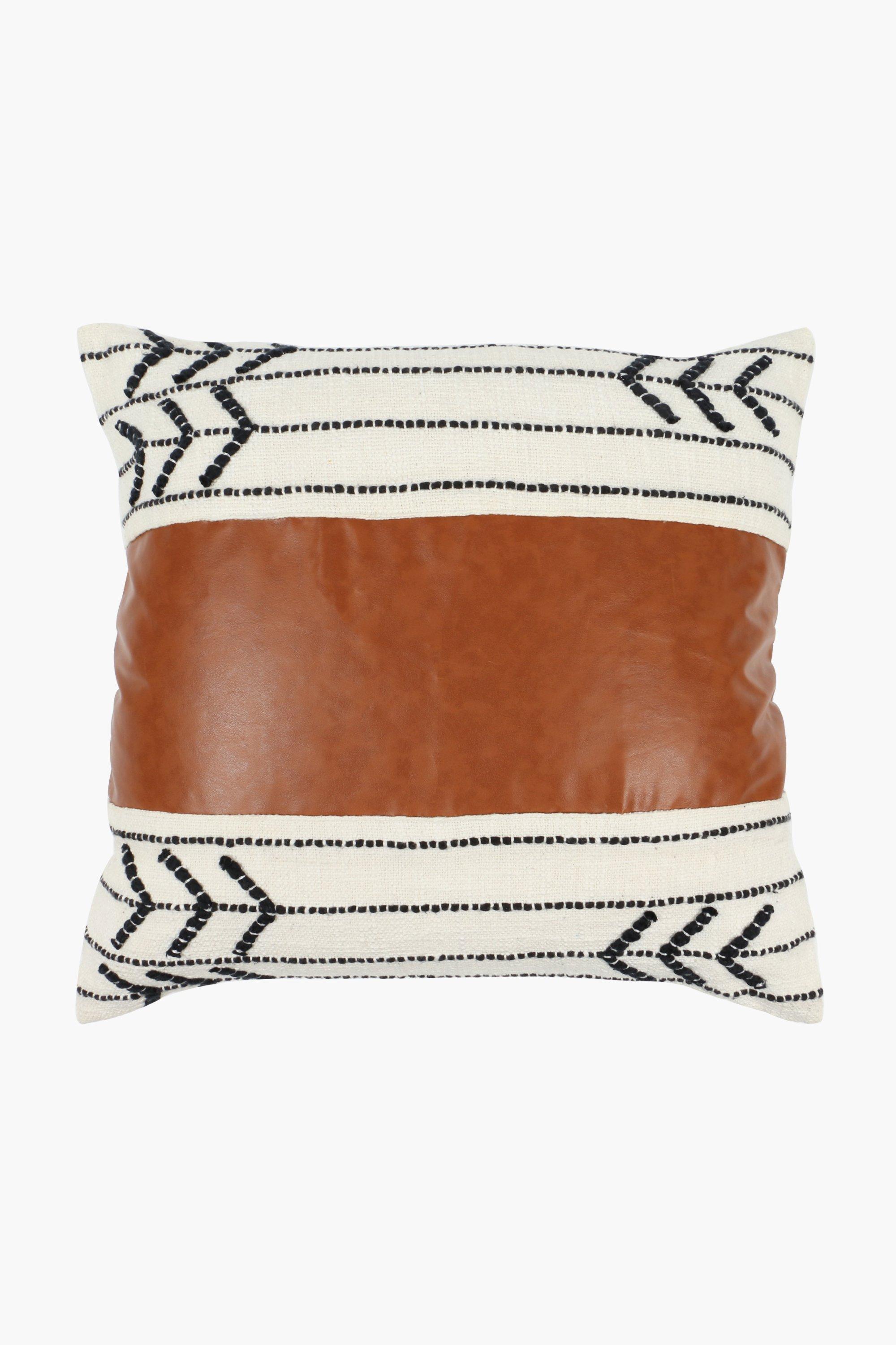 Pu Zimbali Sahara Cushion, 50x50cm