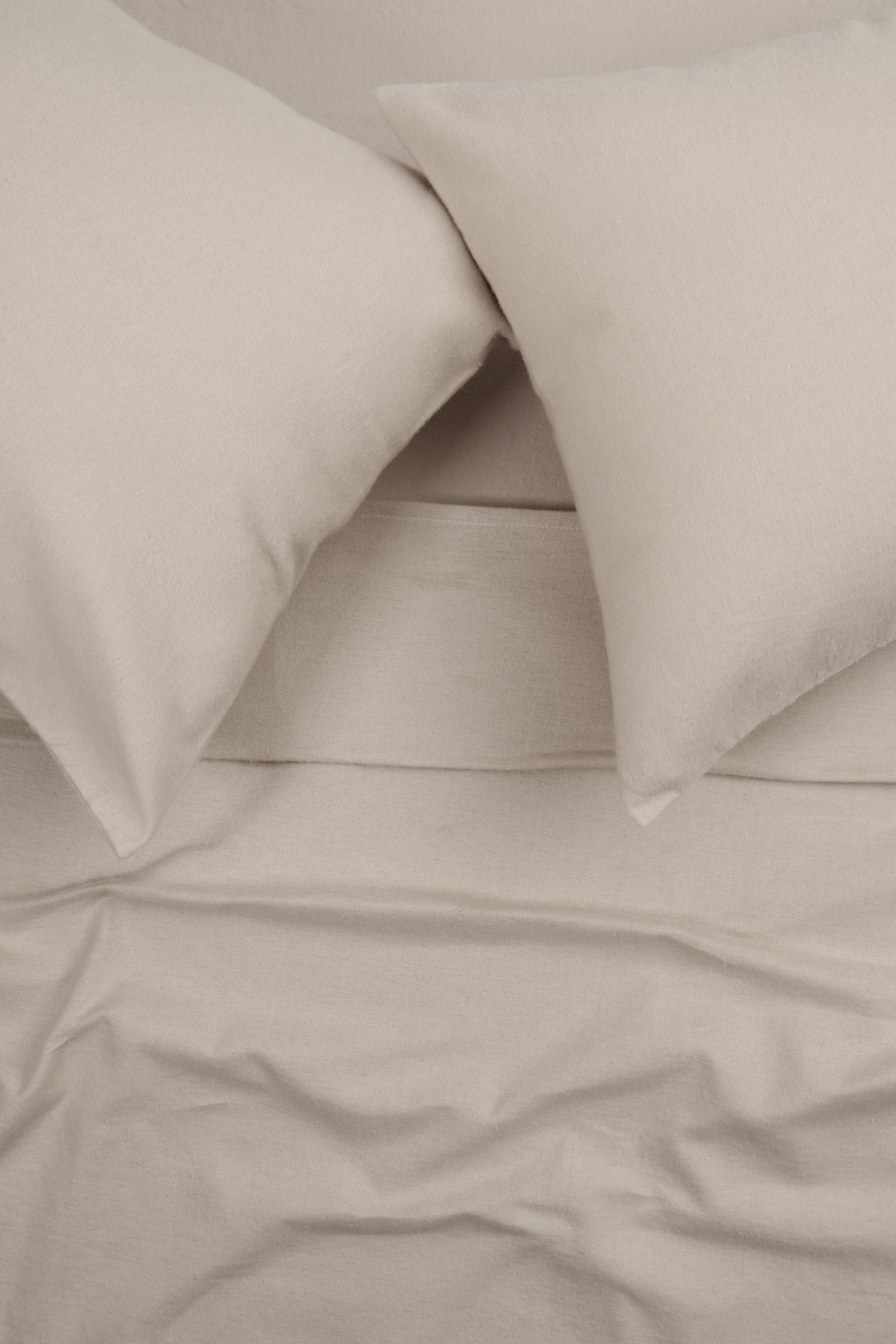 Soft Touch Winter Brushed Flannel Flat Sheet