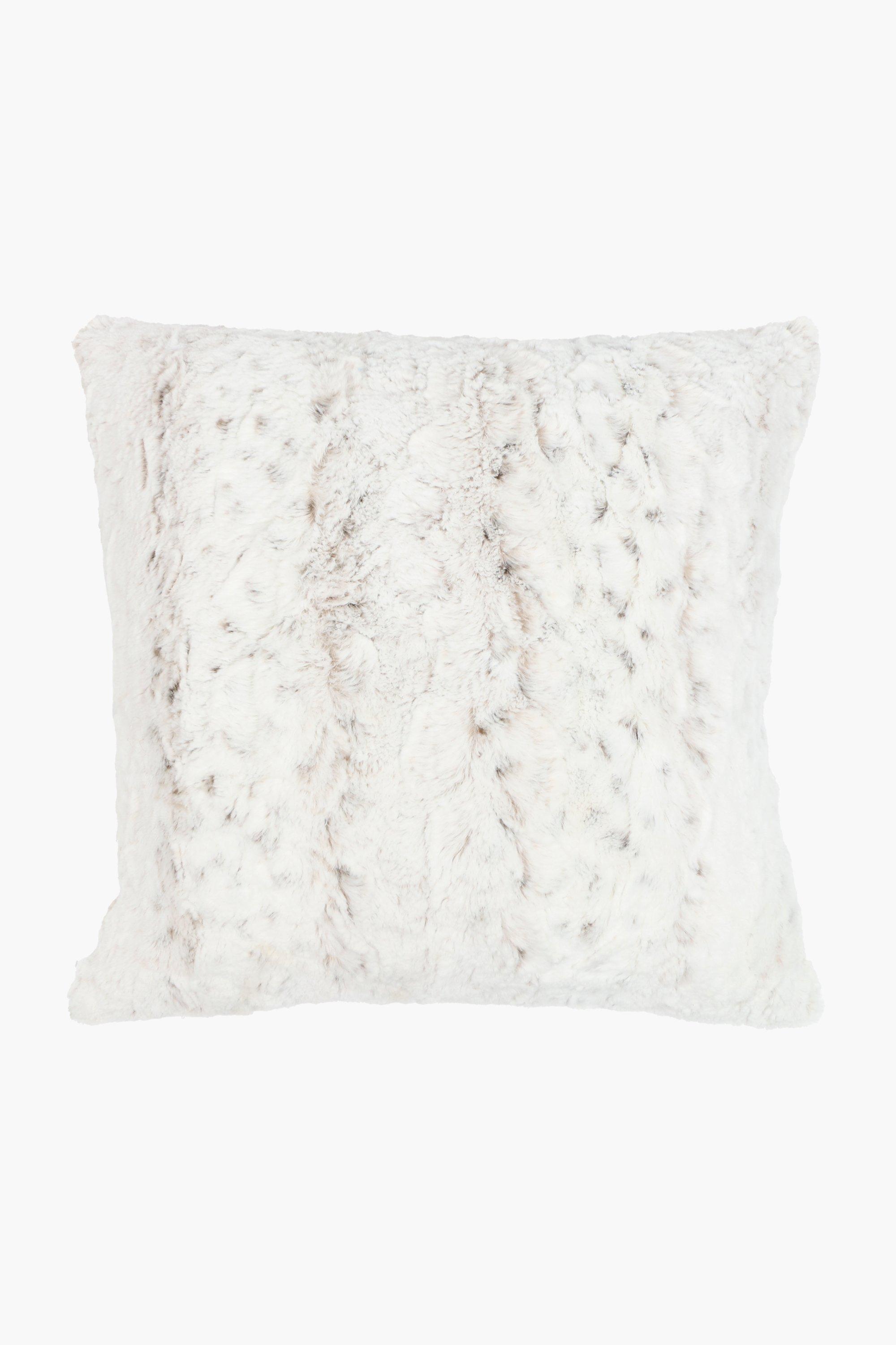 Faux Fur Spray Scatter Cushion, 50x50cm
