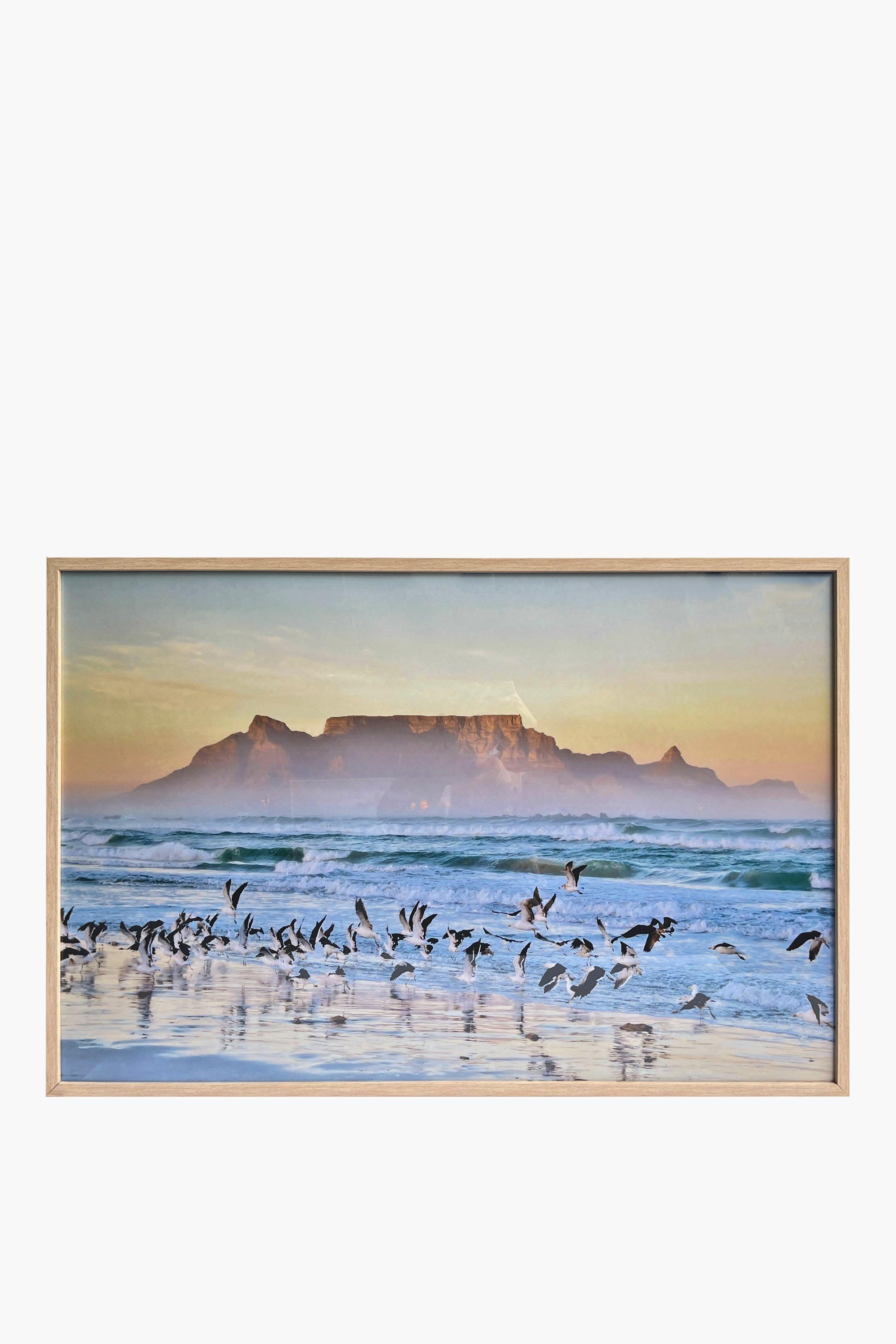 Framed Table Mountain, 60x90cm
