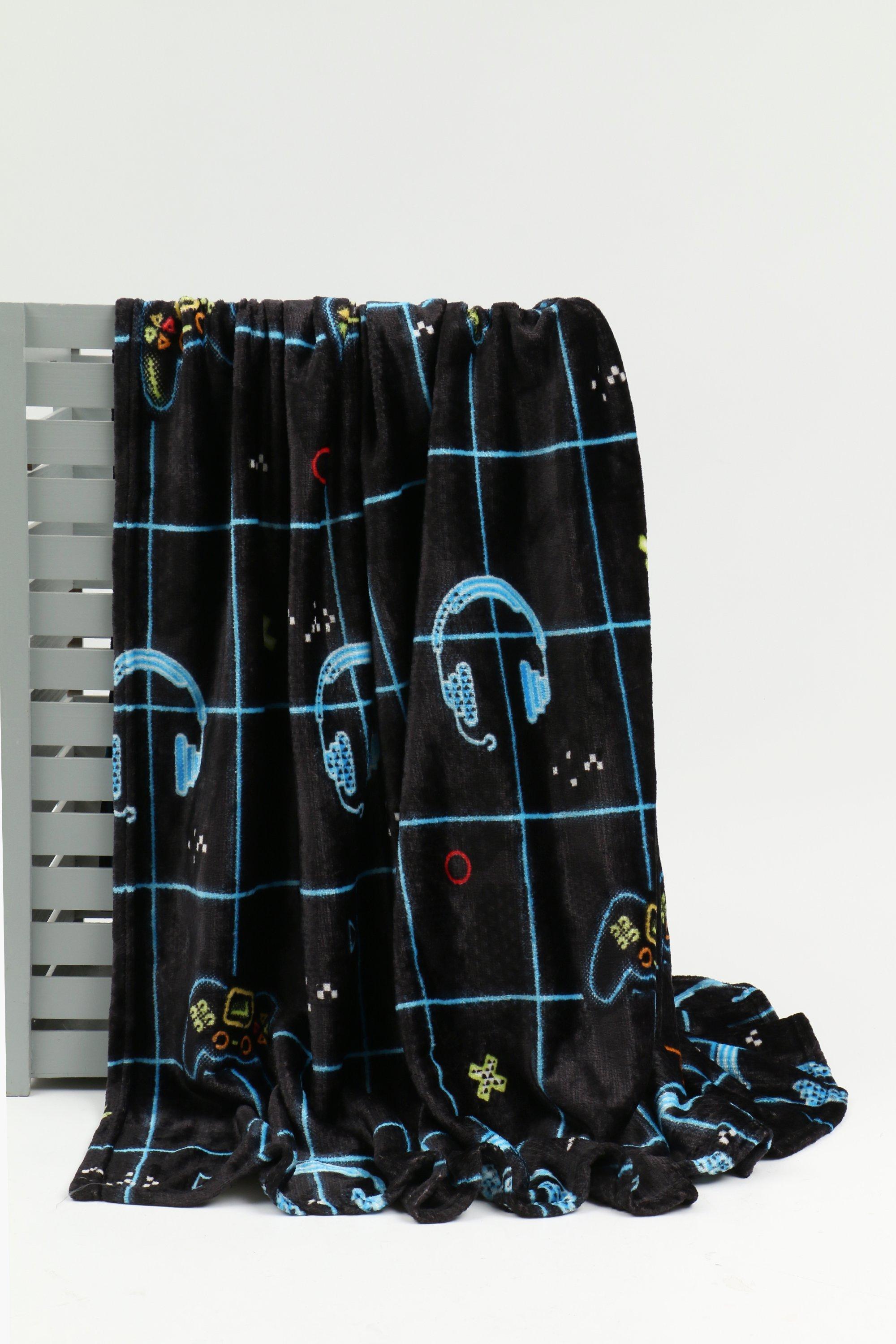 Super Plush Gamer Blanket, 125x150cm