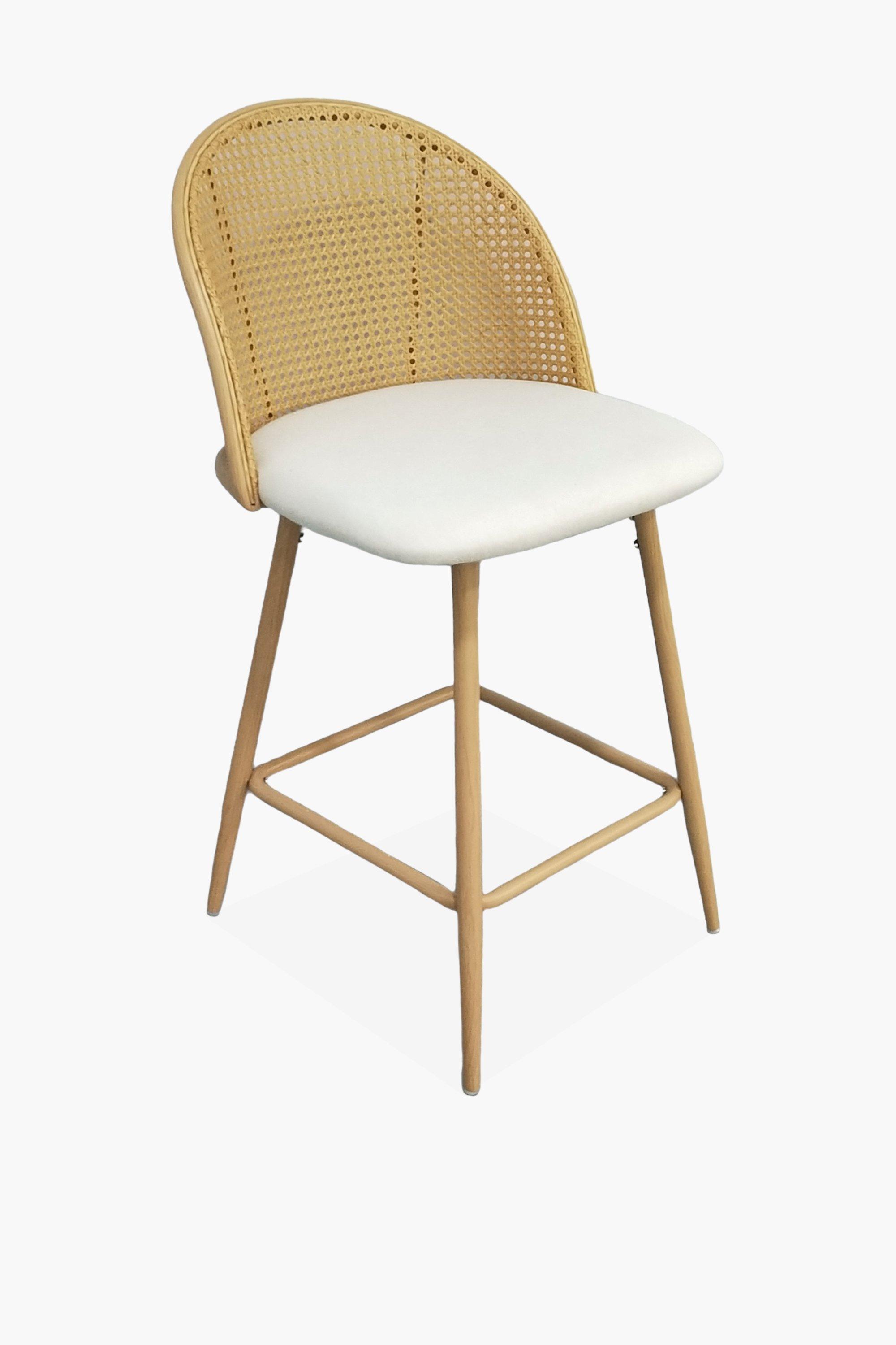 Rattan Veneer Nook Chair