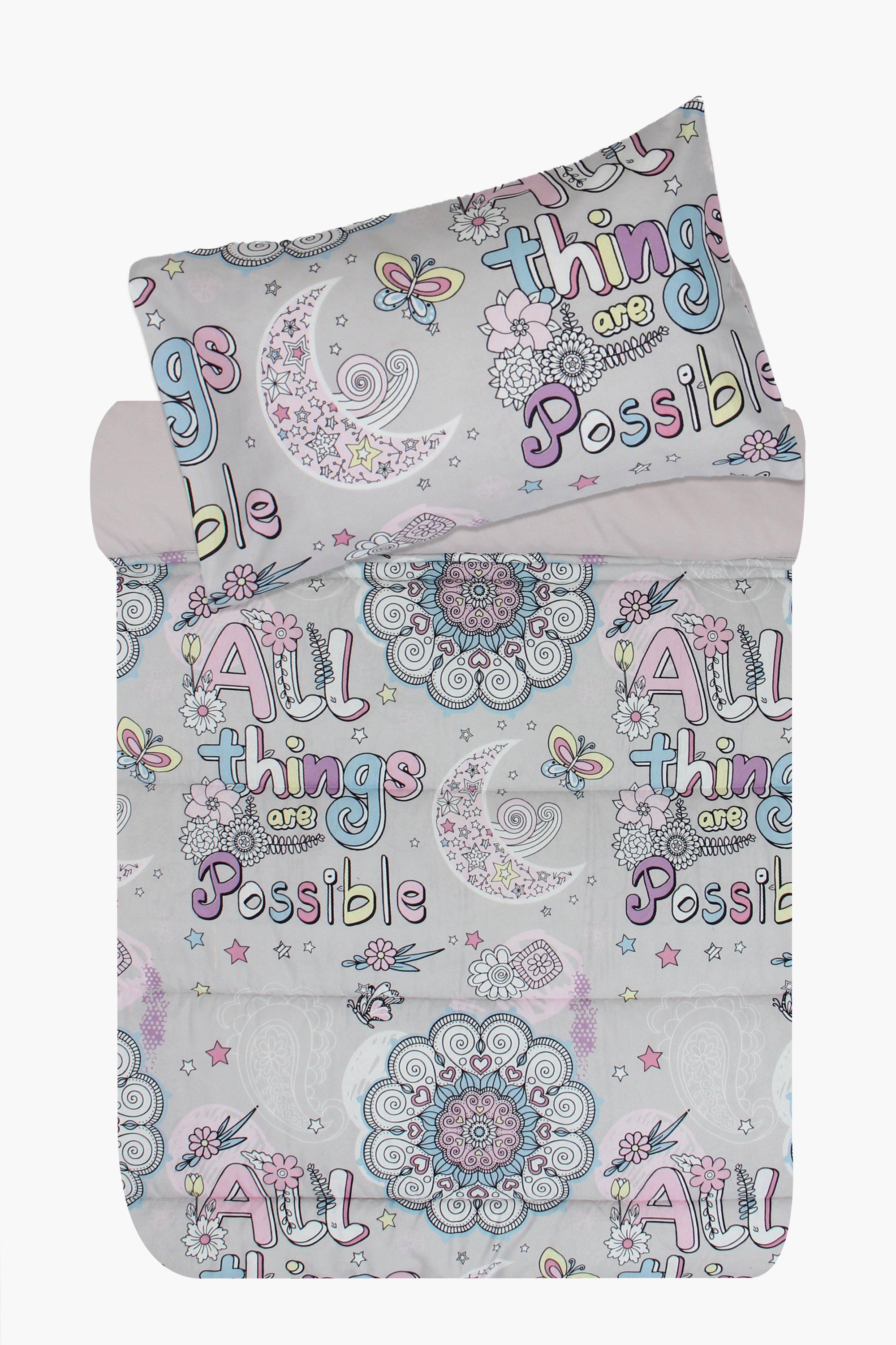 Soft Touch Addison Doodle Reversible Comforter Set