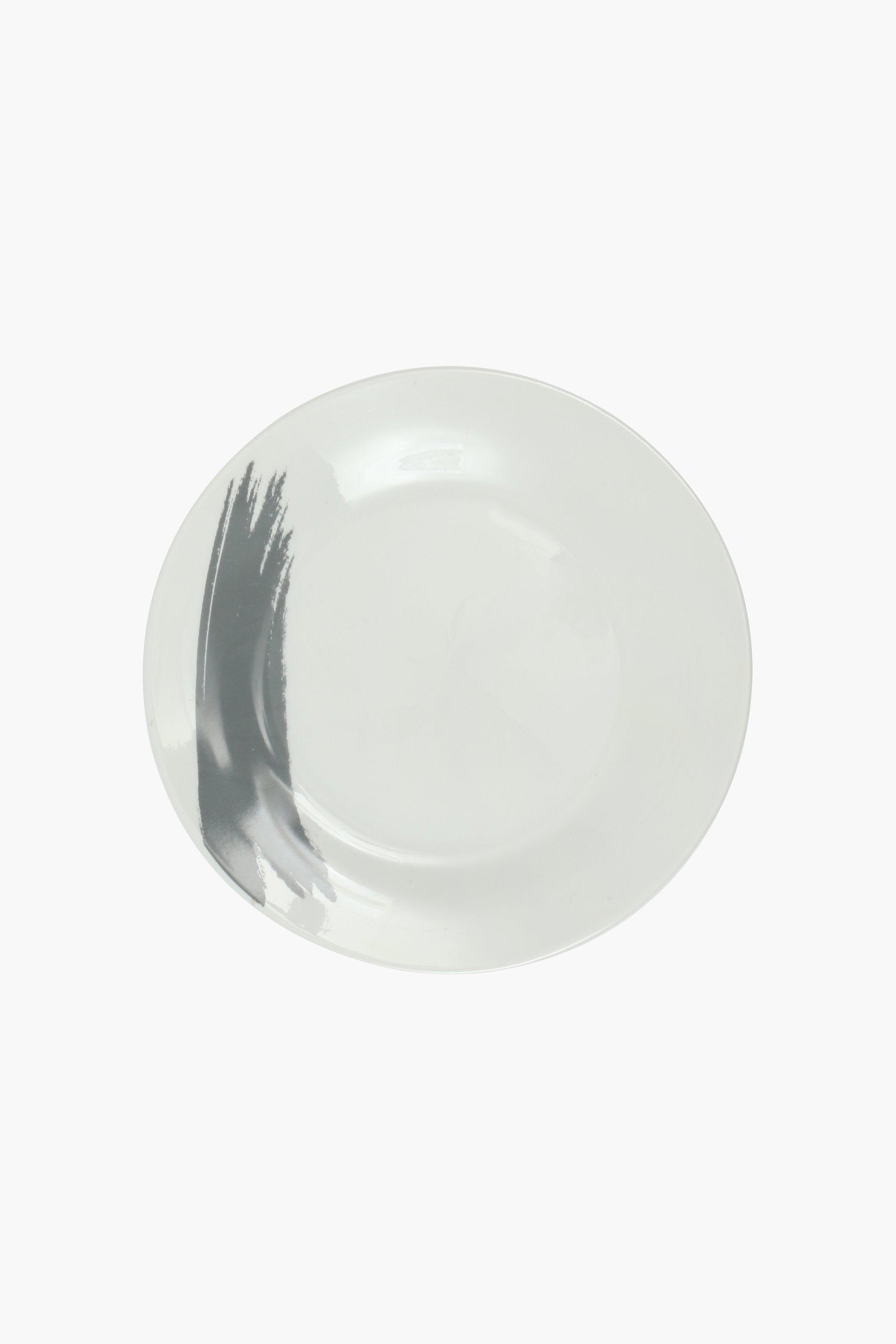 Brush Stroke Stoneware Side Plate