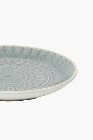 Embossed Glaze Side Plate