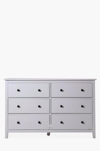 Nordby 6 Drawer Unit