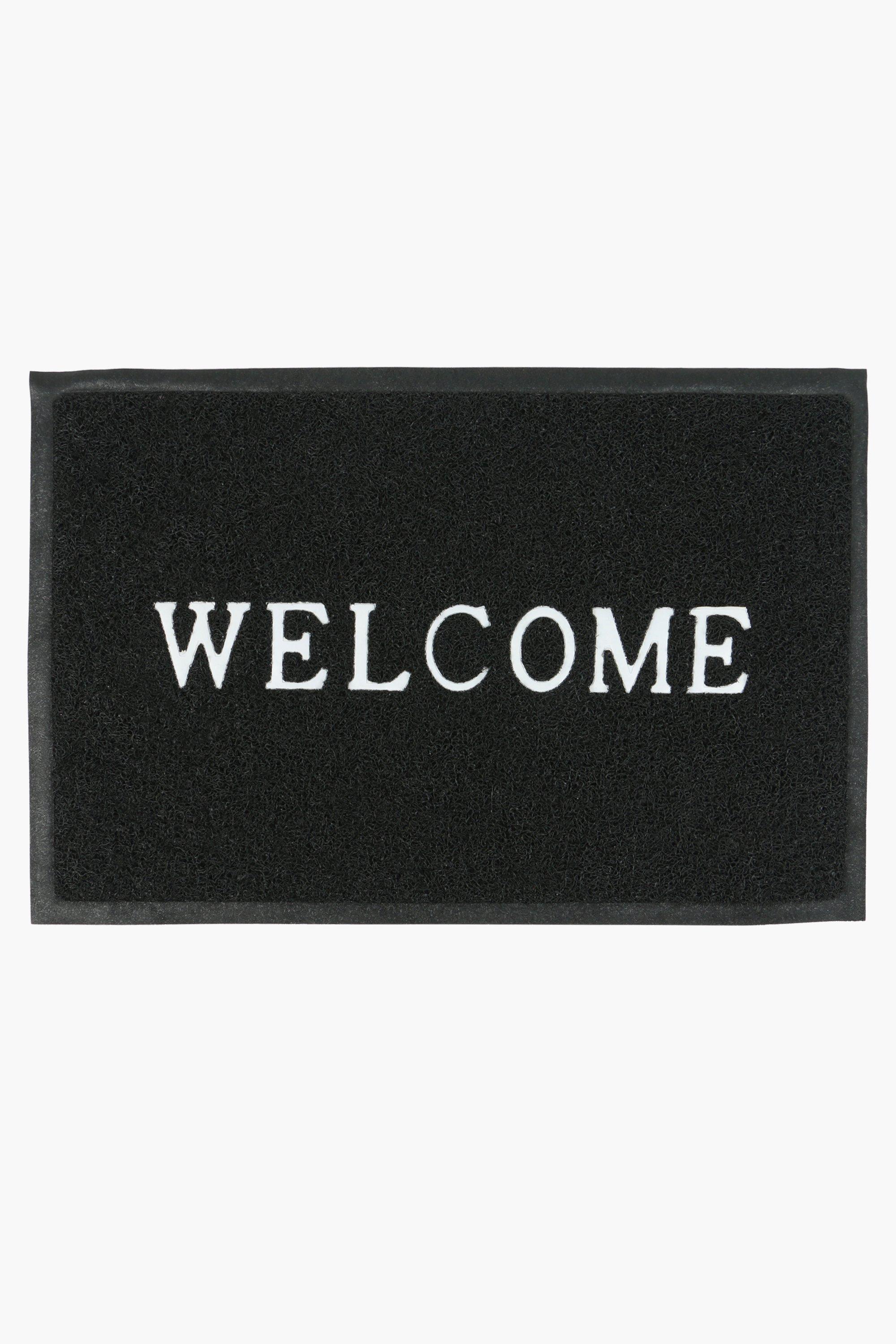 Coir And Pvc Welcome Door Mat, 37x57cm