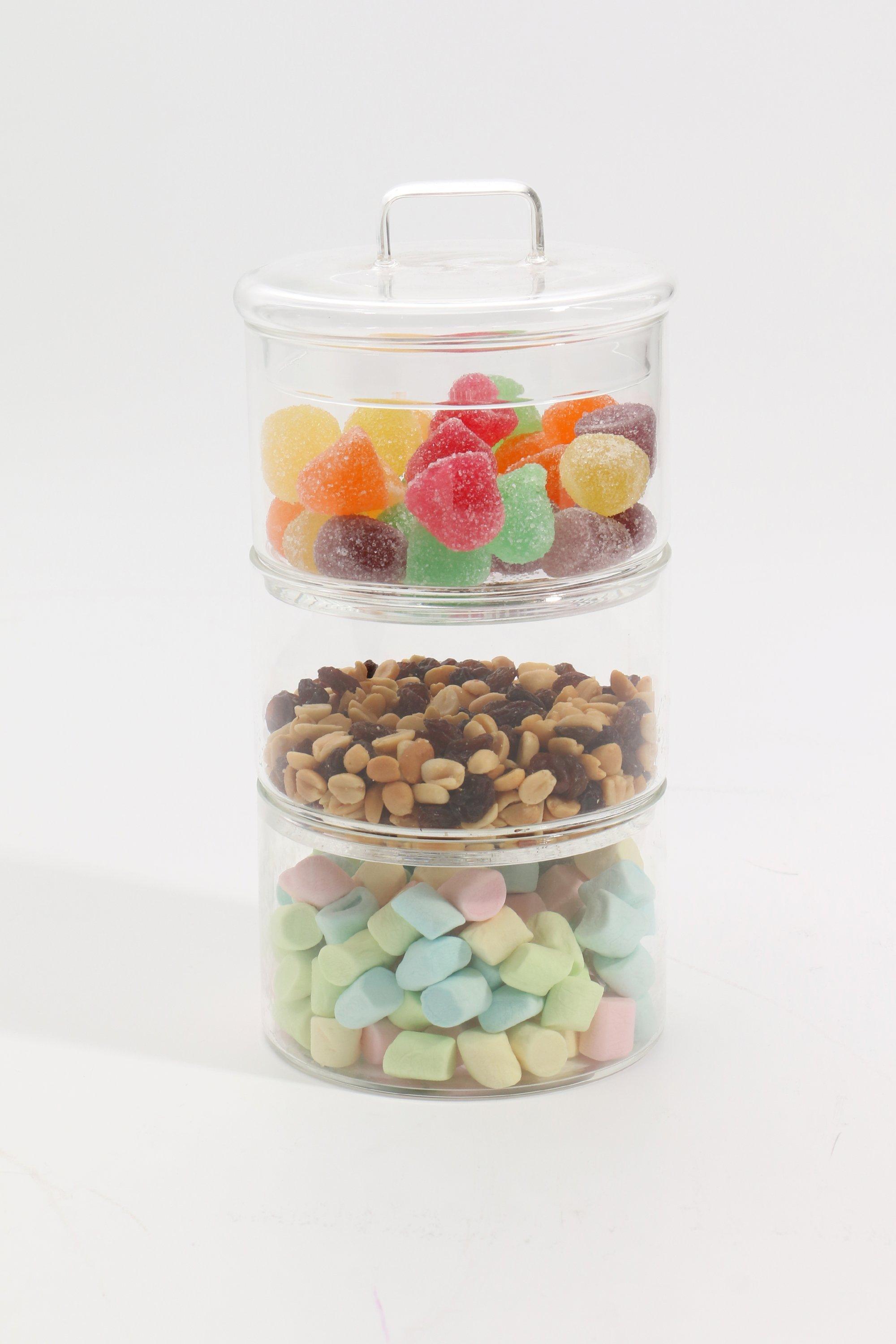 Glass Stack Storage Set