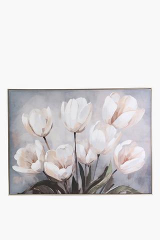Tulip Embossed Canvas, 90x120cm