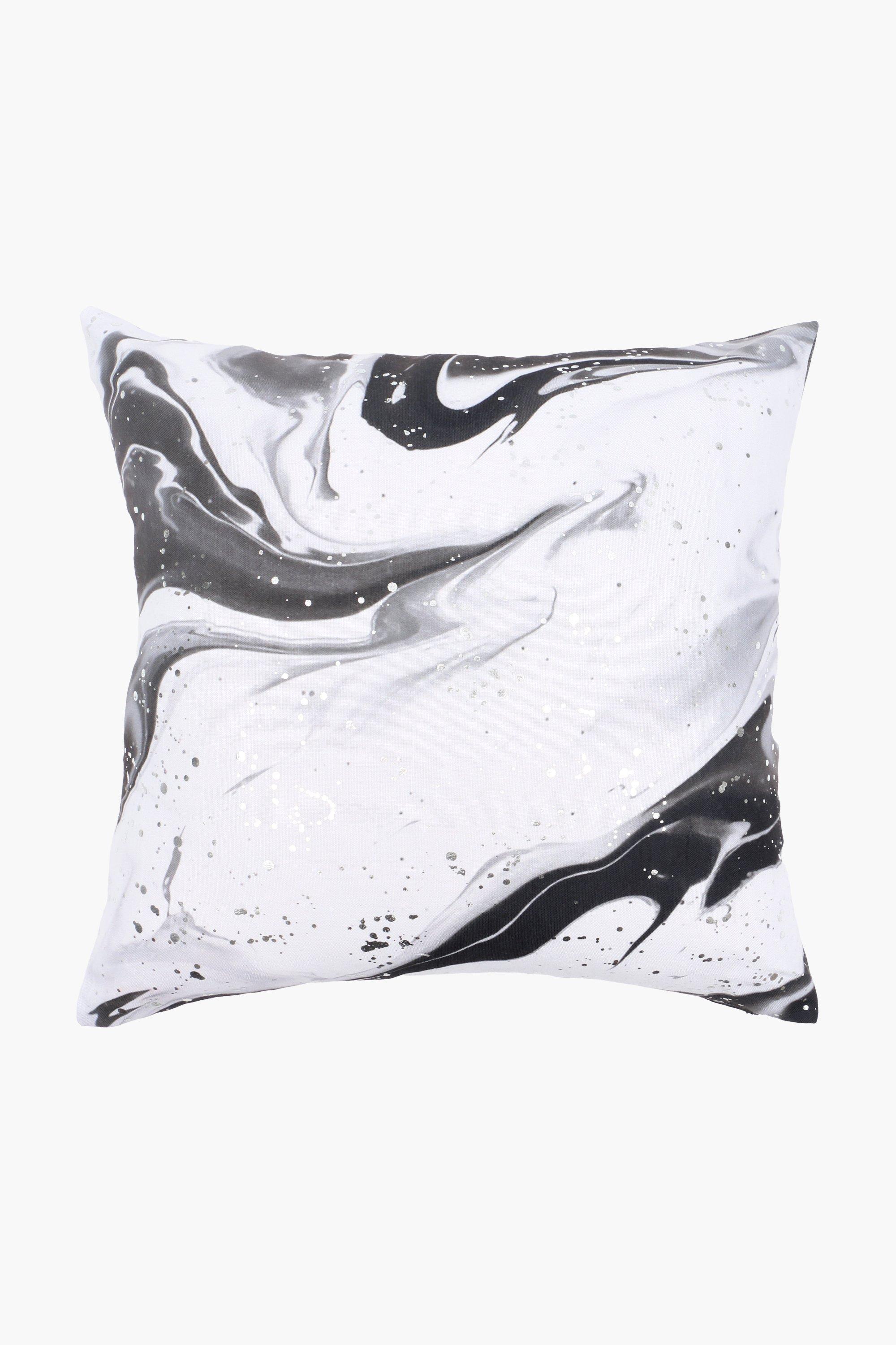 Printed Destiny Marble Scatter Cushion, 50x50cm