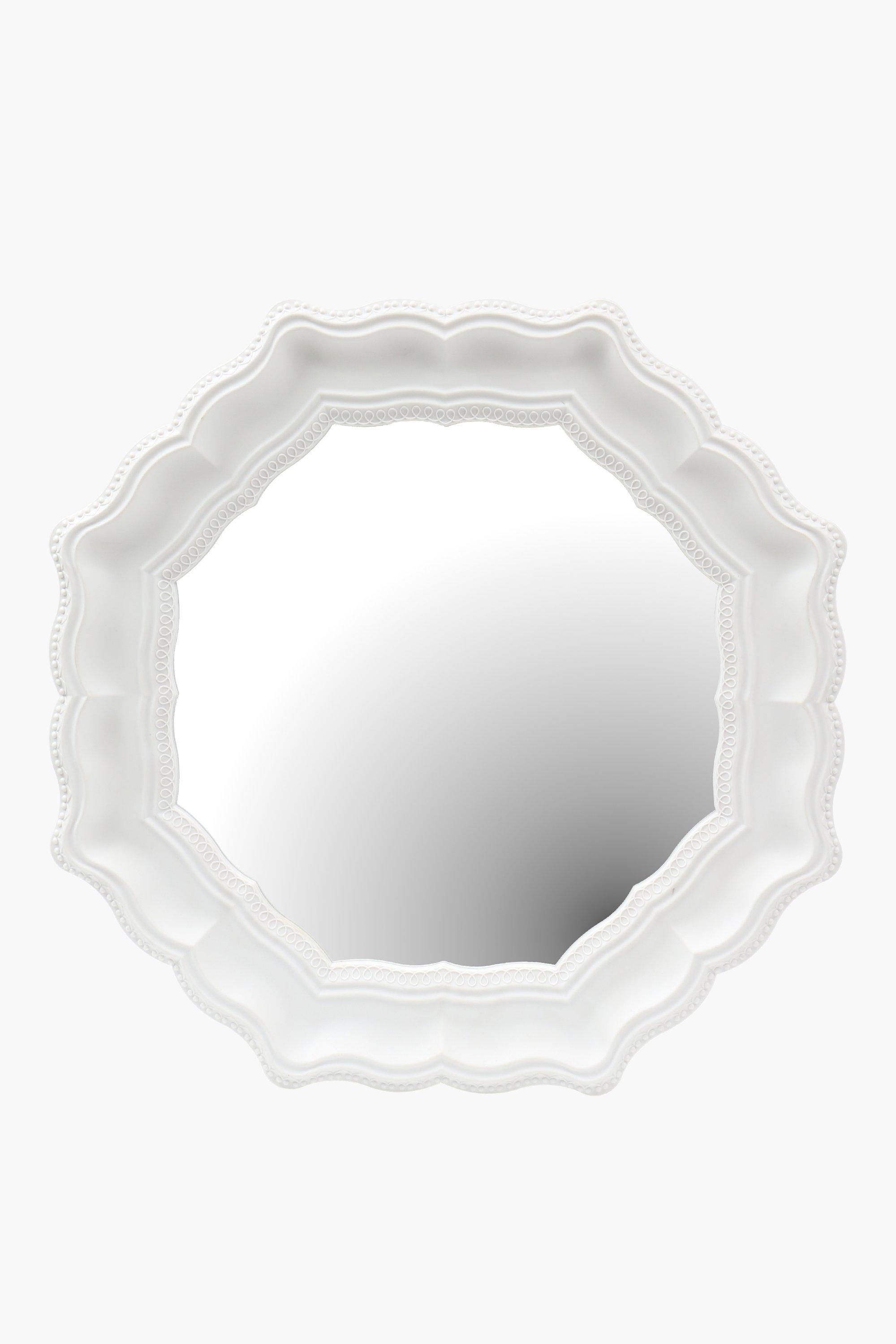 Scallop Octagonal Mirror, 65cm
