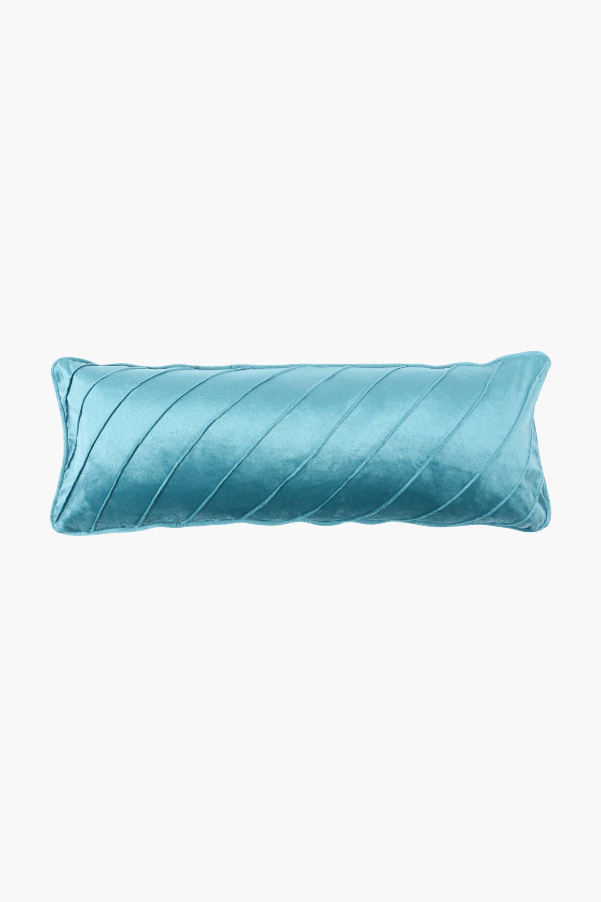 Velvet Rib Panel Classic Scatter Cushion, 30x80cm