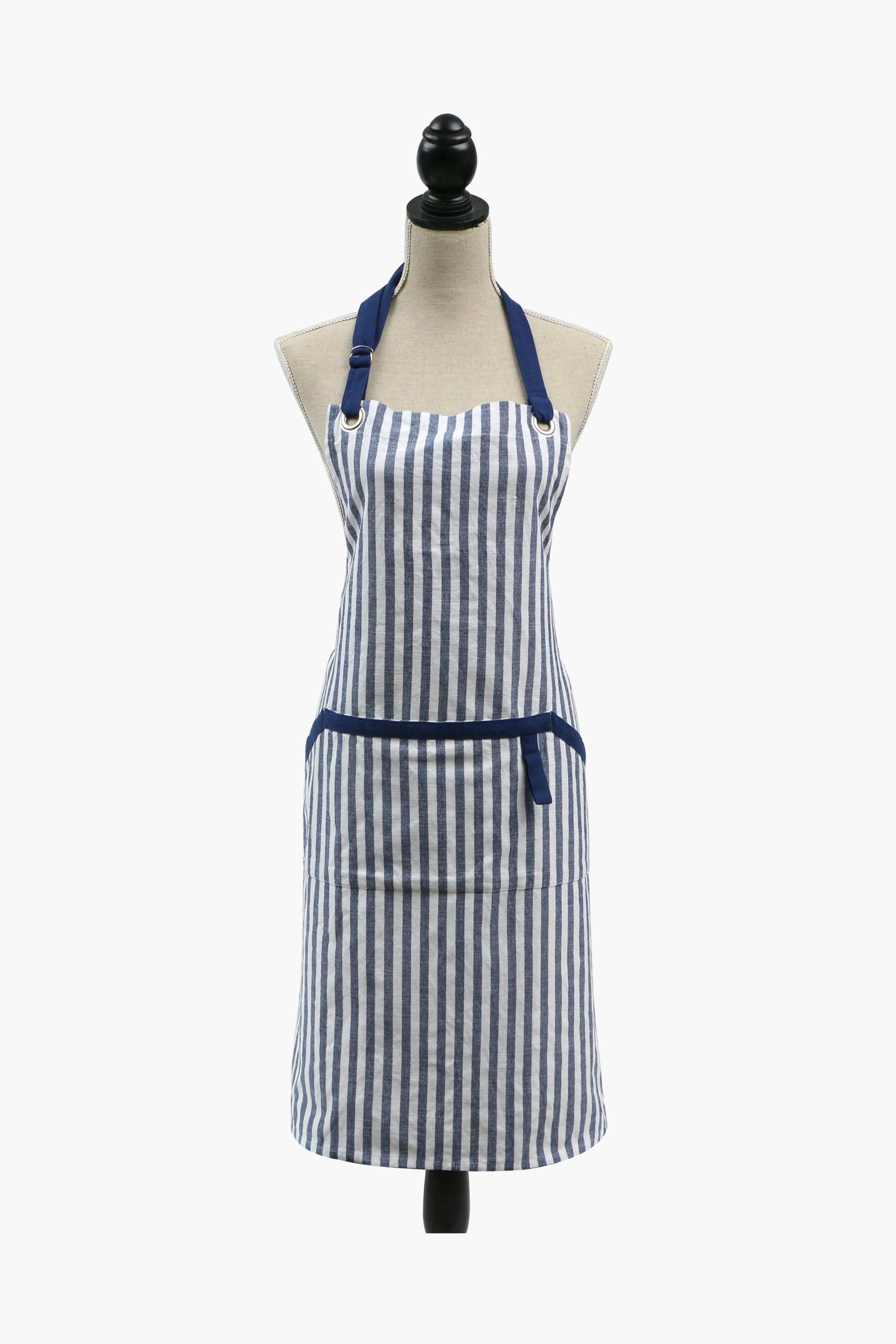 Stripe Cotton Apron