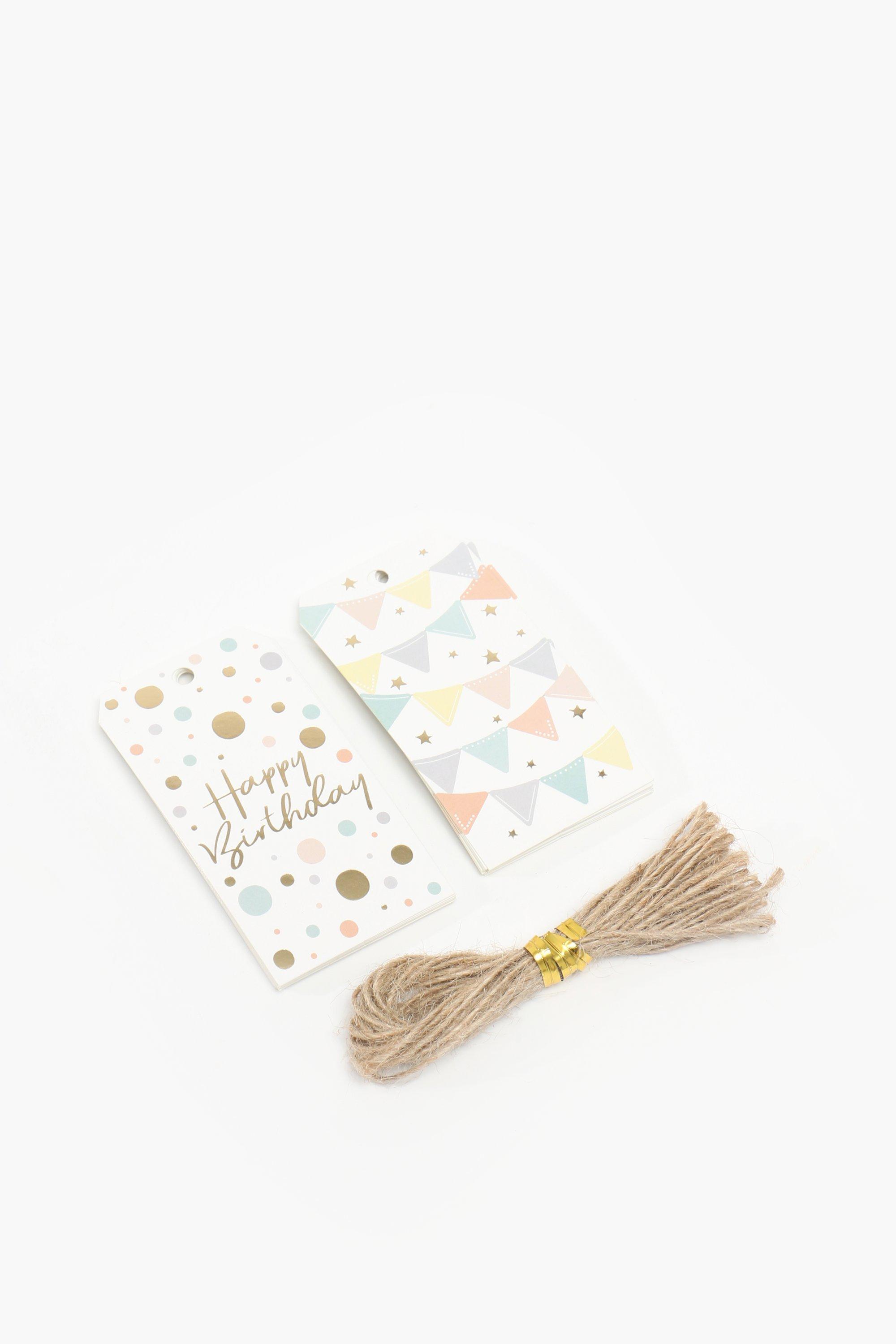 Happy Birthday Gift Tag Set