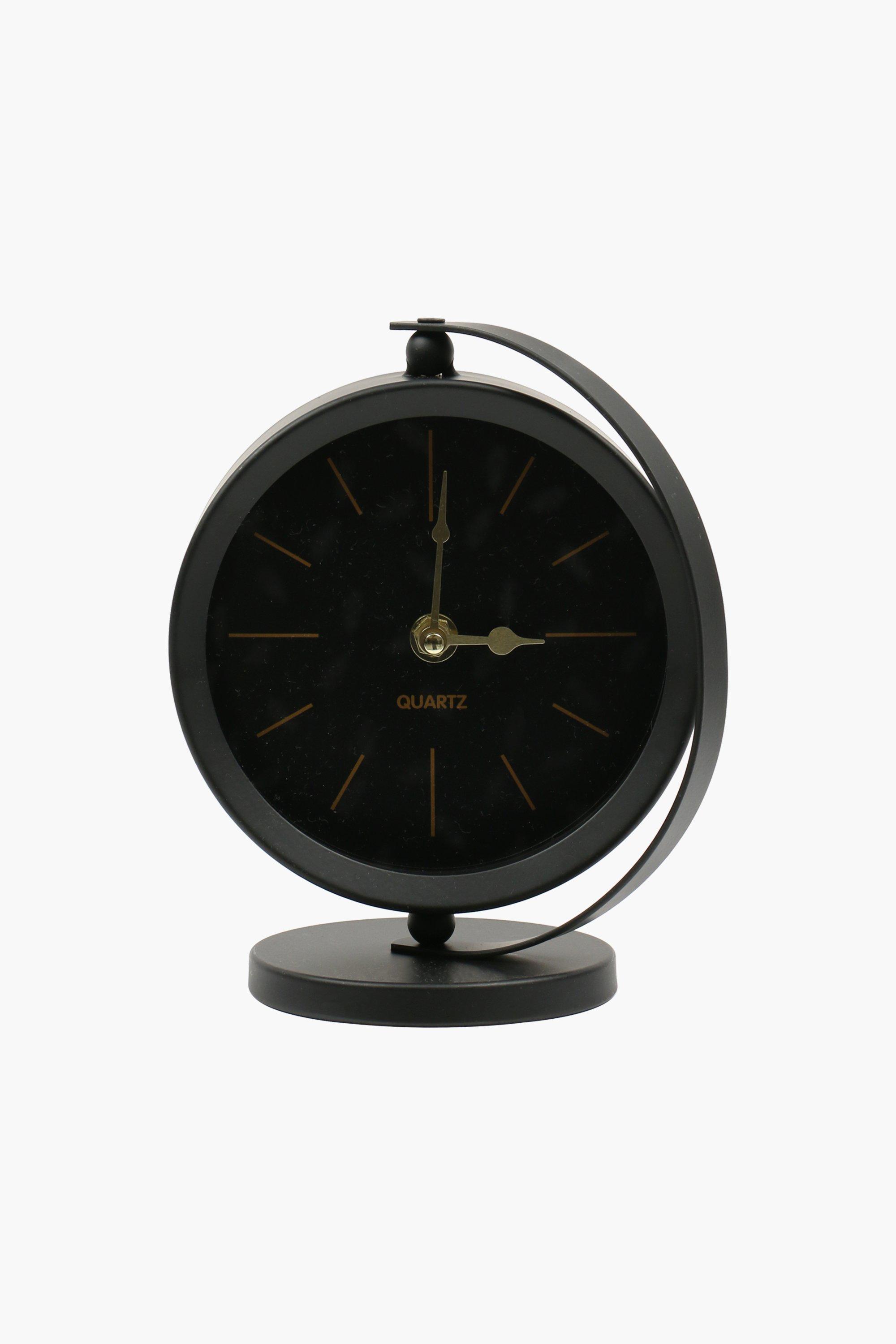 Midnight Swivel Bedside Clock, 15cm