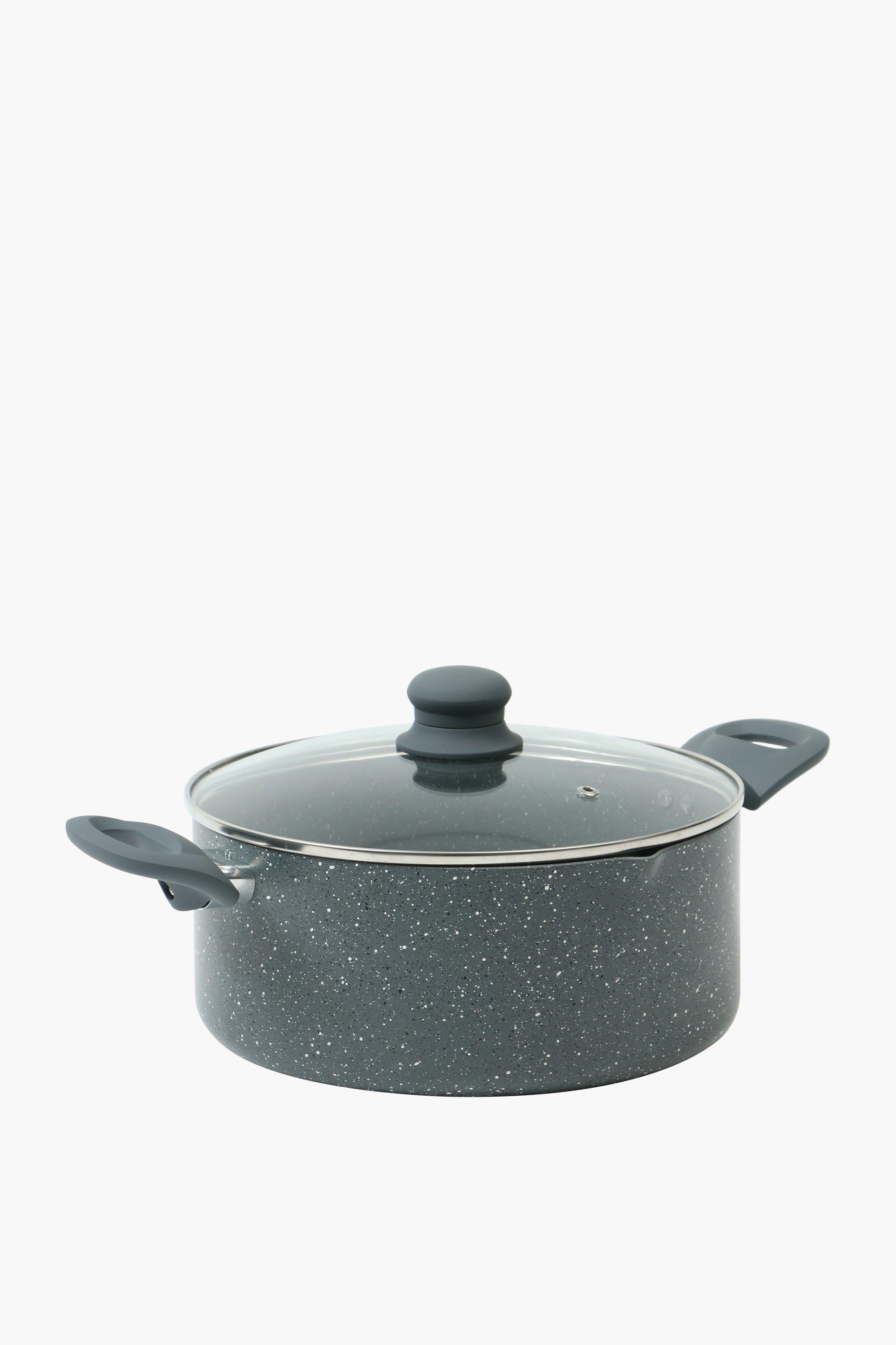 Aluminium Pot with Lid, 24cm