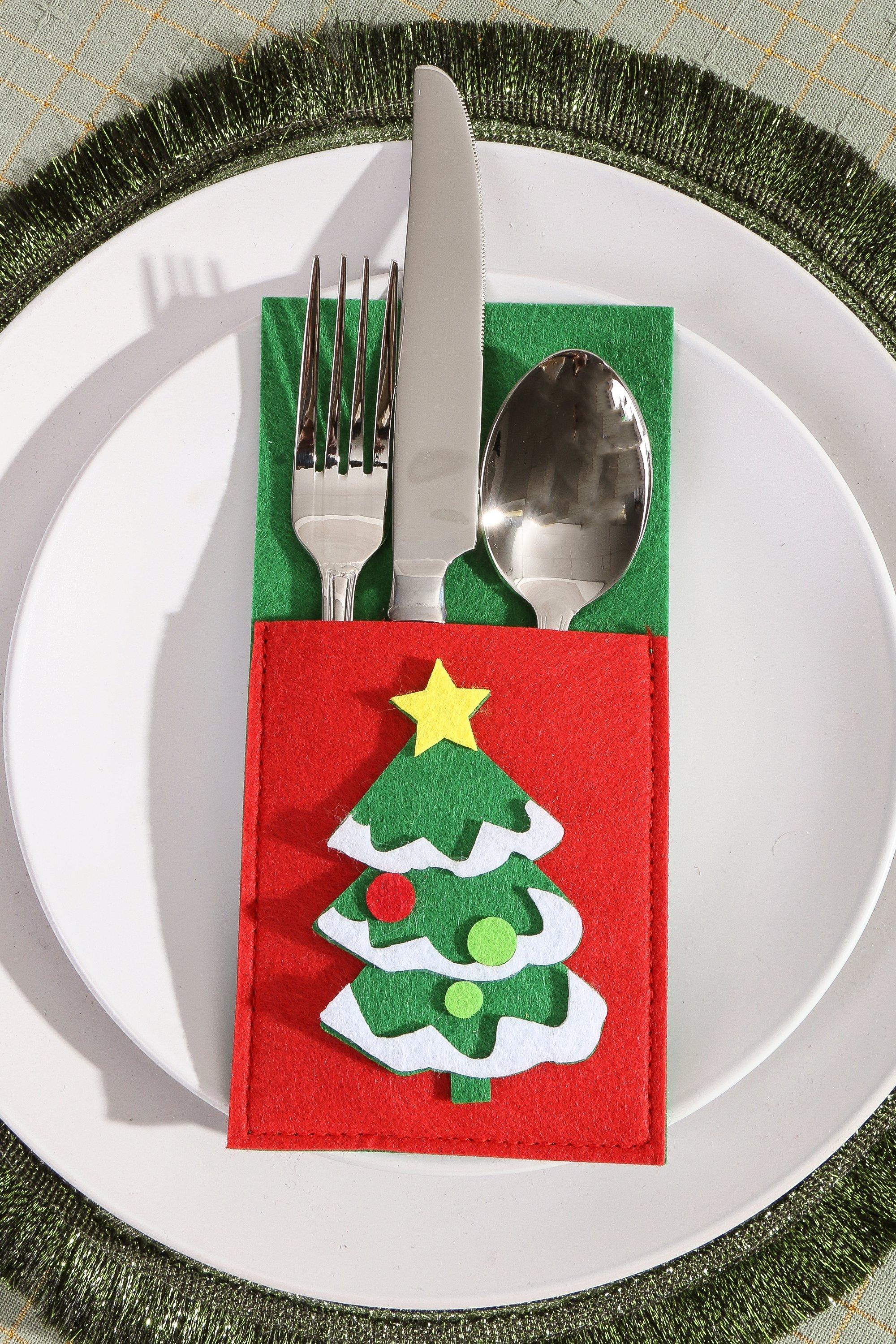 Festive Felt Cutlery Pocket