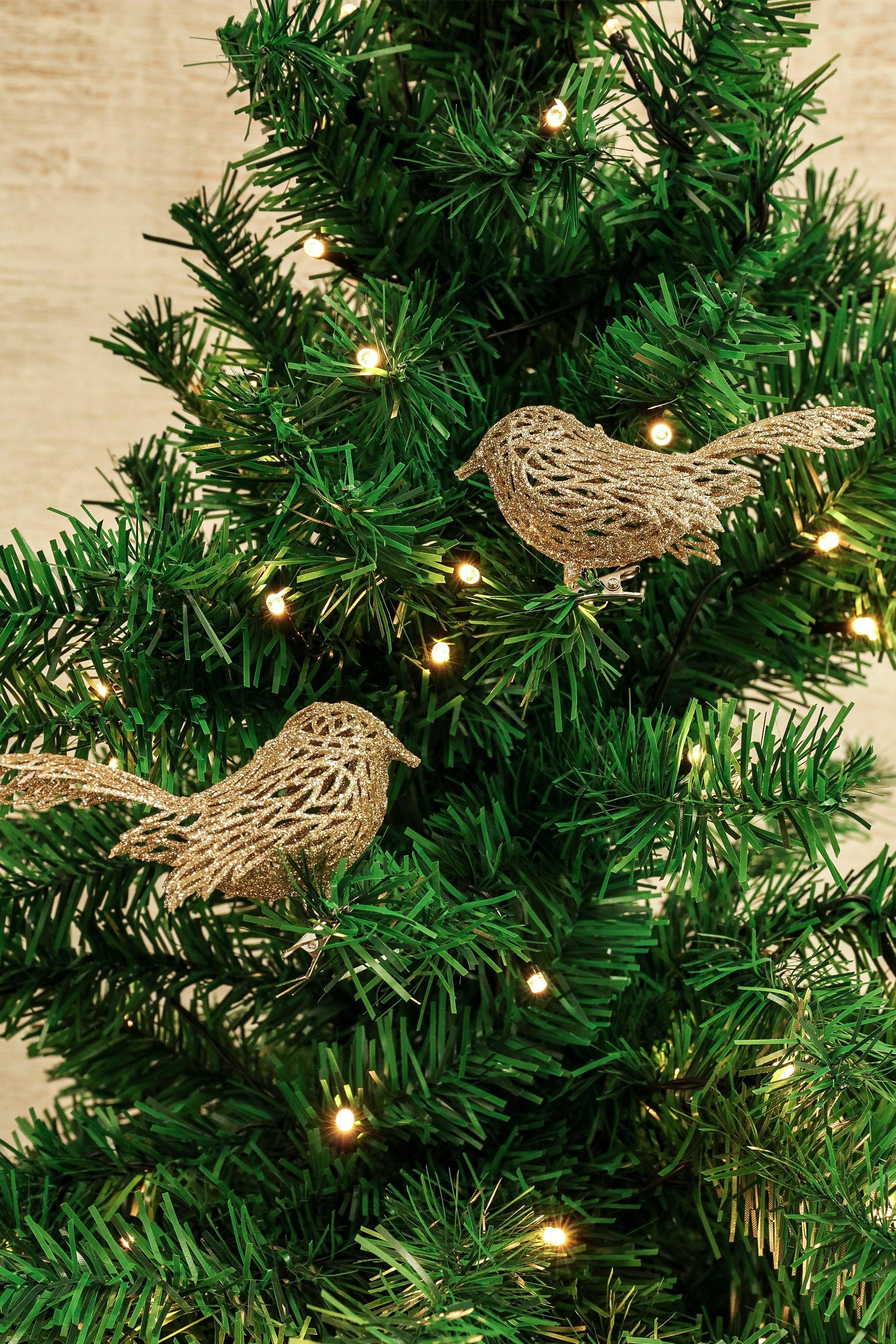 2 Pack Bird Tree Clips, 11cm