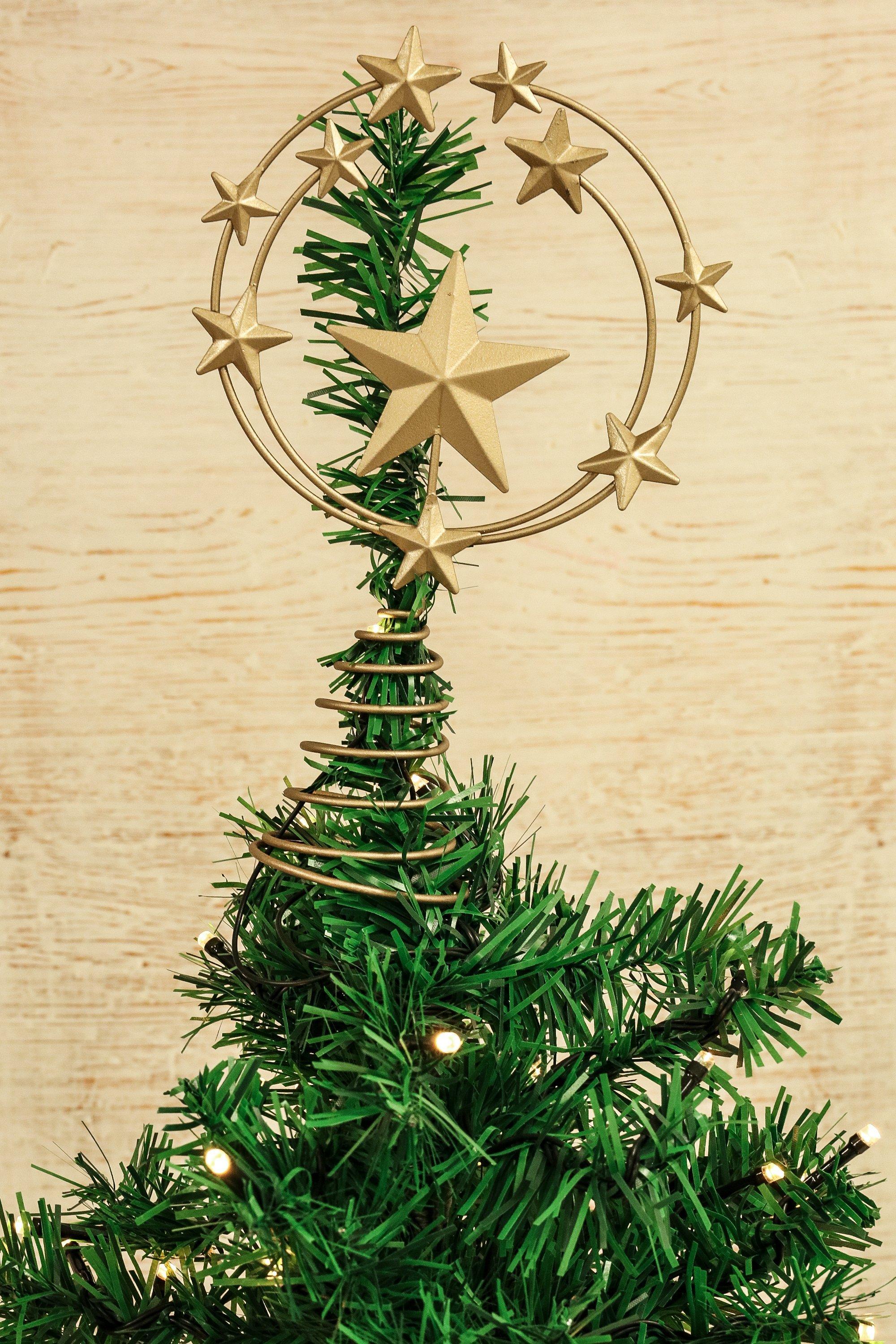 Celestial Star Tree Topper, 30cm