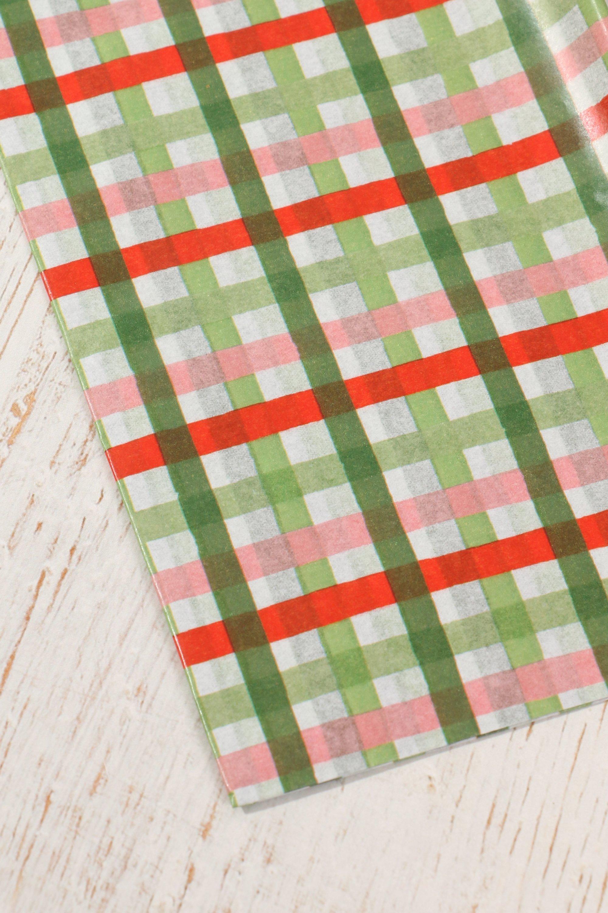Checkered Tissue Paper