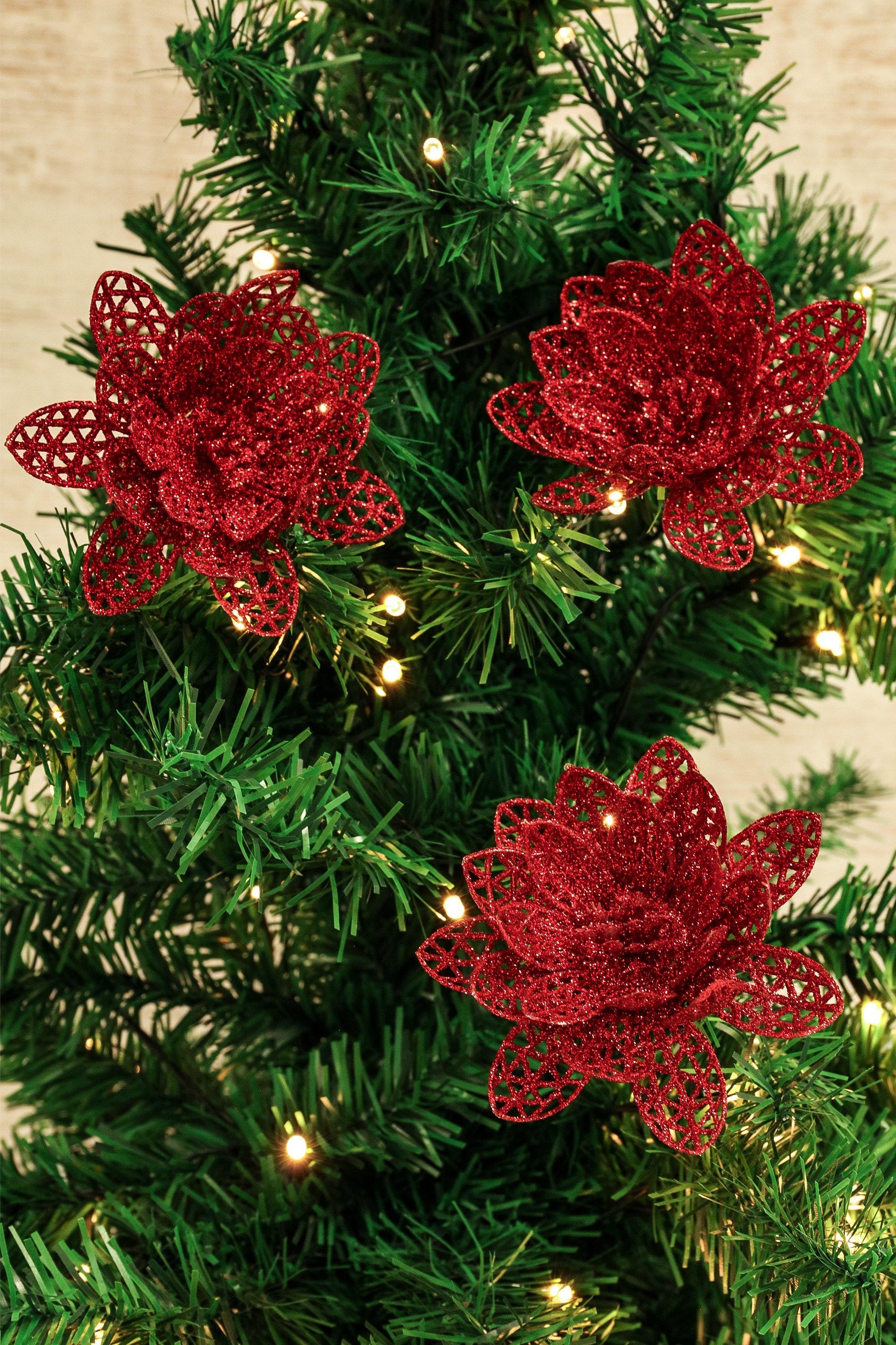 3 Pack Flower Tree Clips, 10cm