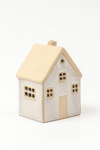 Ceramic Led Cottage, 9x13cm