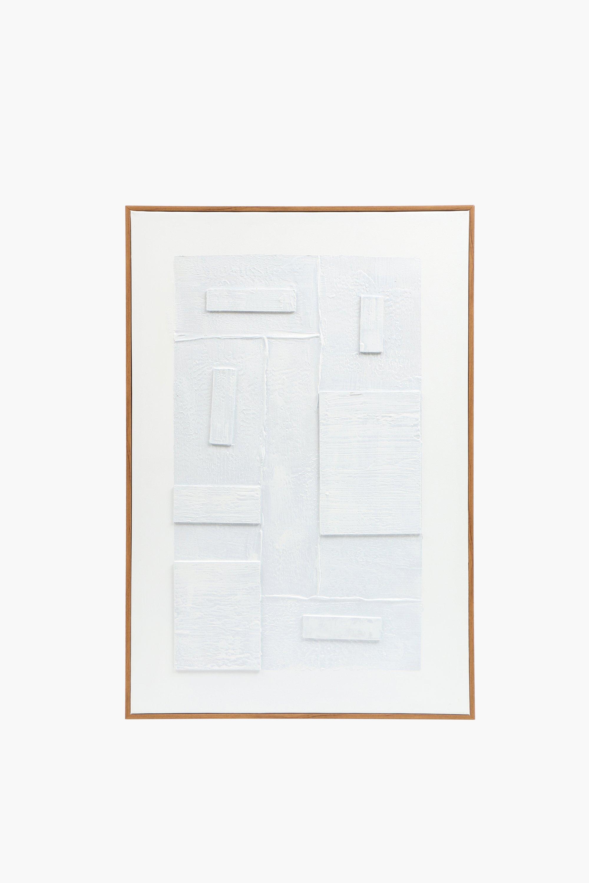 Framed Guash Blocks, 60x90cm