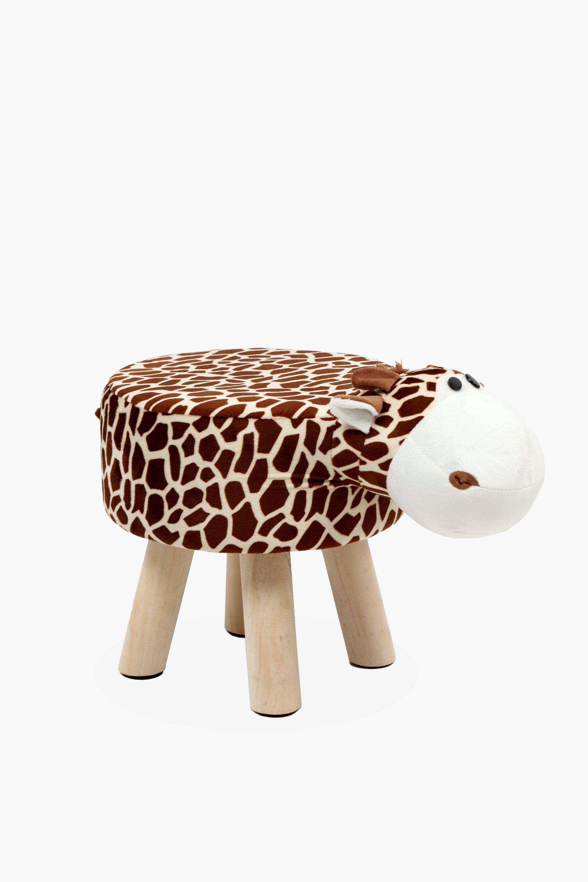 Giraffe Plush Stool